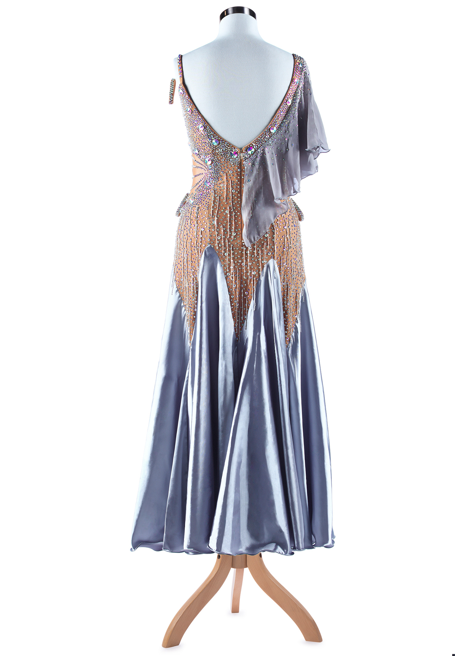 Captivating Frilled American Smooth Dance Dress VN-A5322 | American Smooth