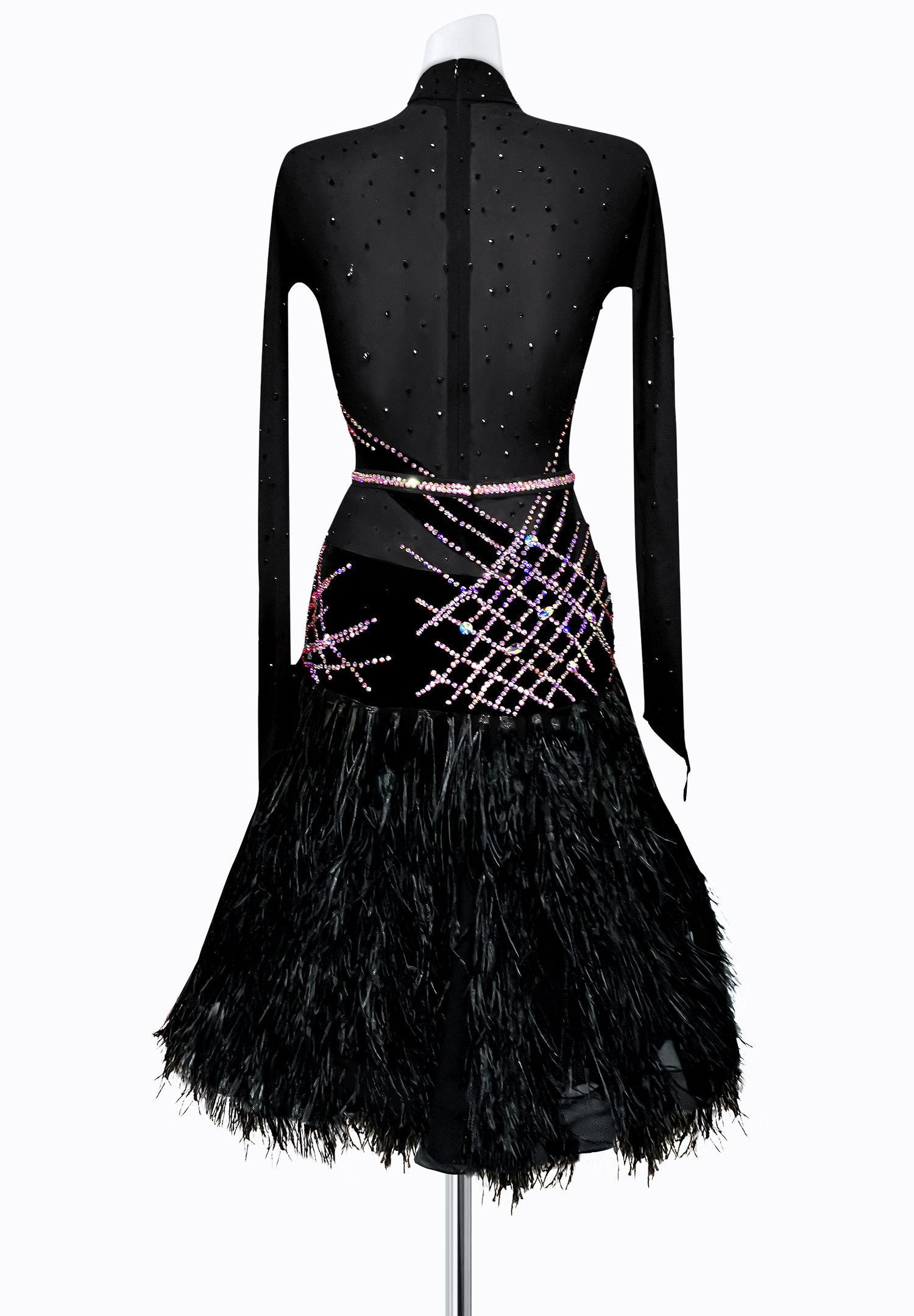 Dark Secret Latin Dress AM-L3117 | International Latin