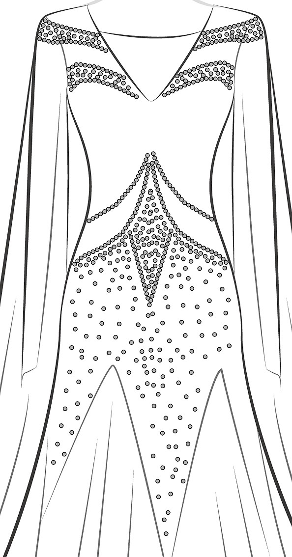 printable wedding dress coloring pages