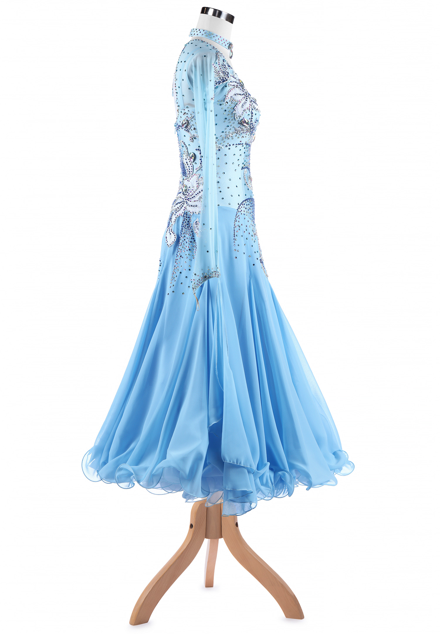 Floral Burst Dance Competition Dress VN-A5351 | International Ballroom