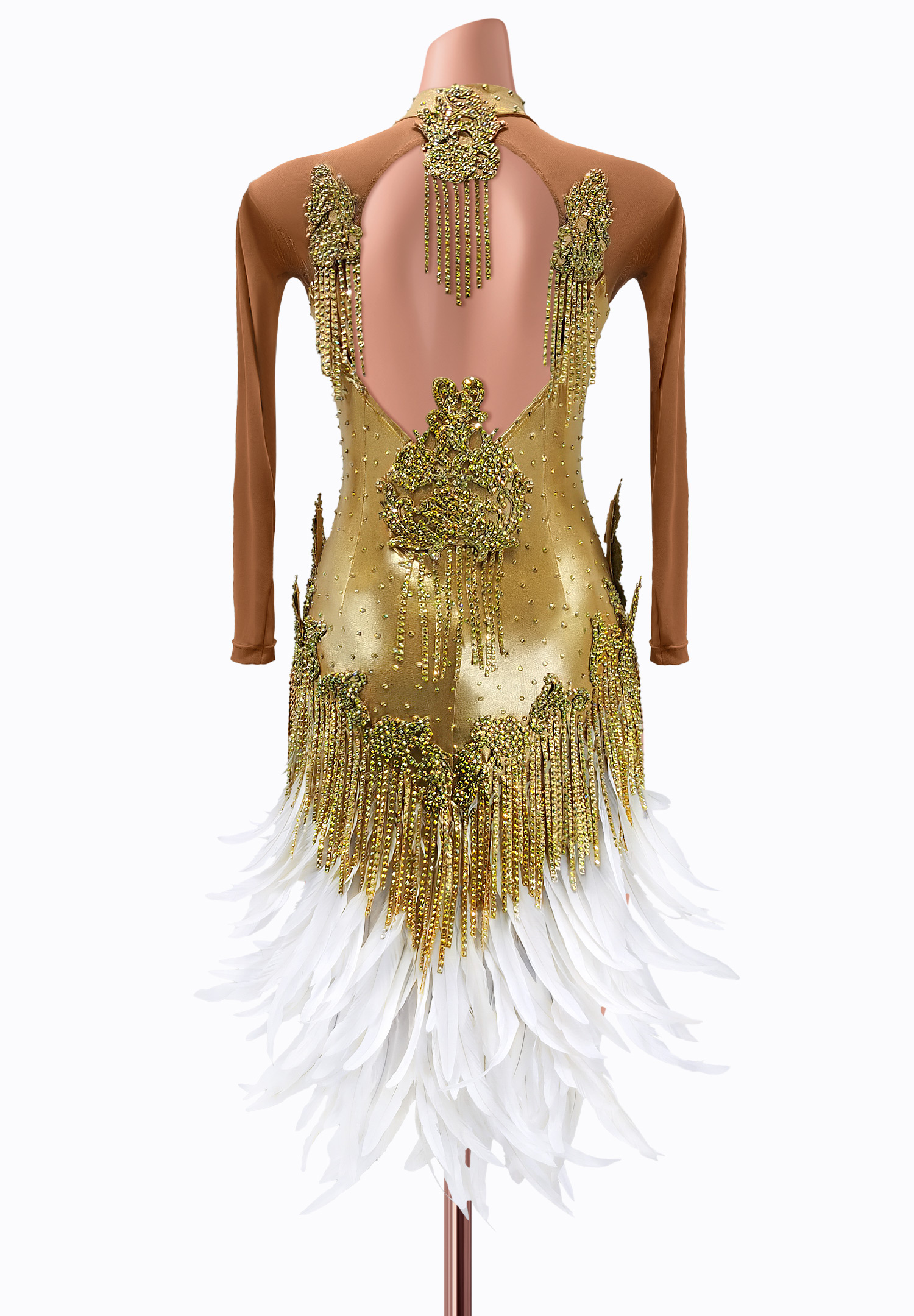 Gilded Mirage Latin Dress AM-L3774 | International Latin
