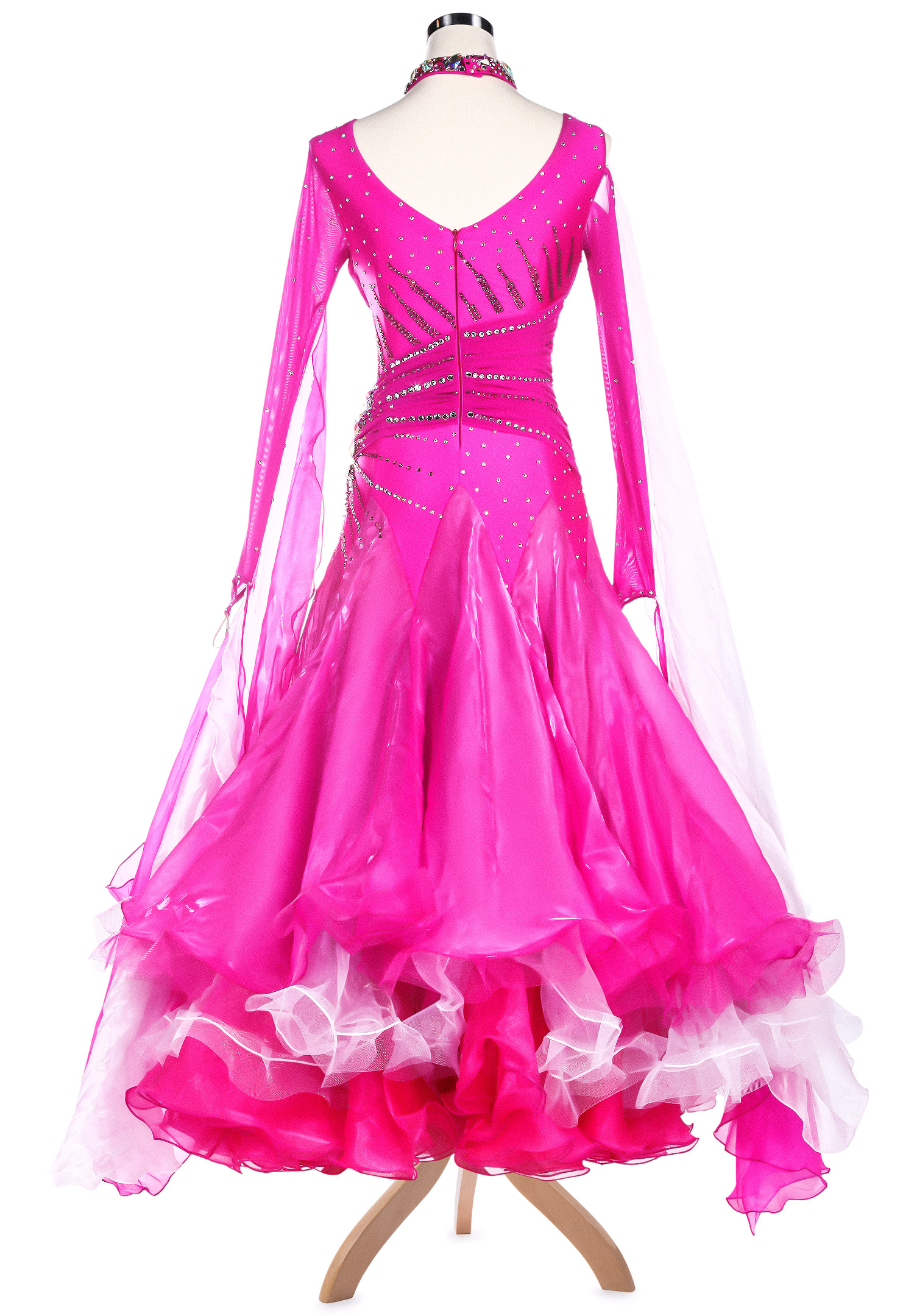 Gorgeous Sparkle Gathered Ballroom Competition Dress A5184 ...