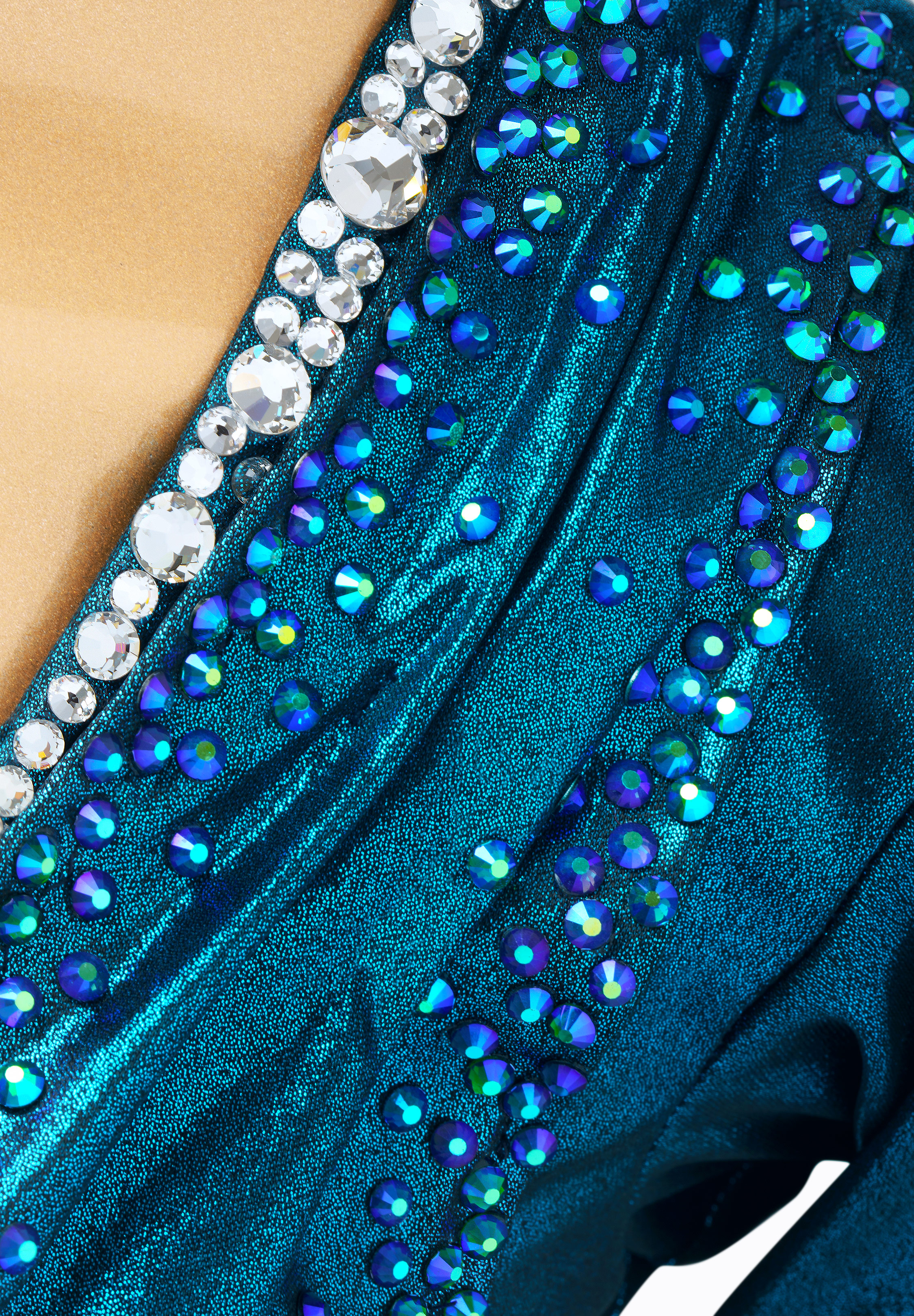 Metallic Mystique Latin Dress AD-L2918 | International Latin