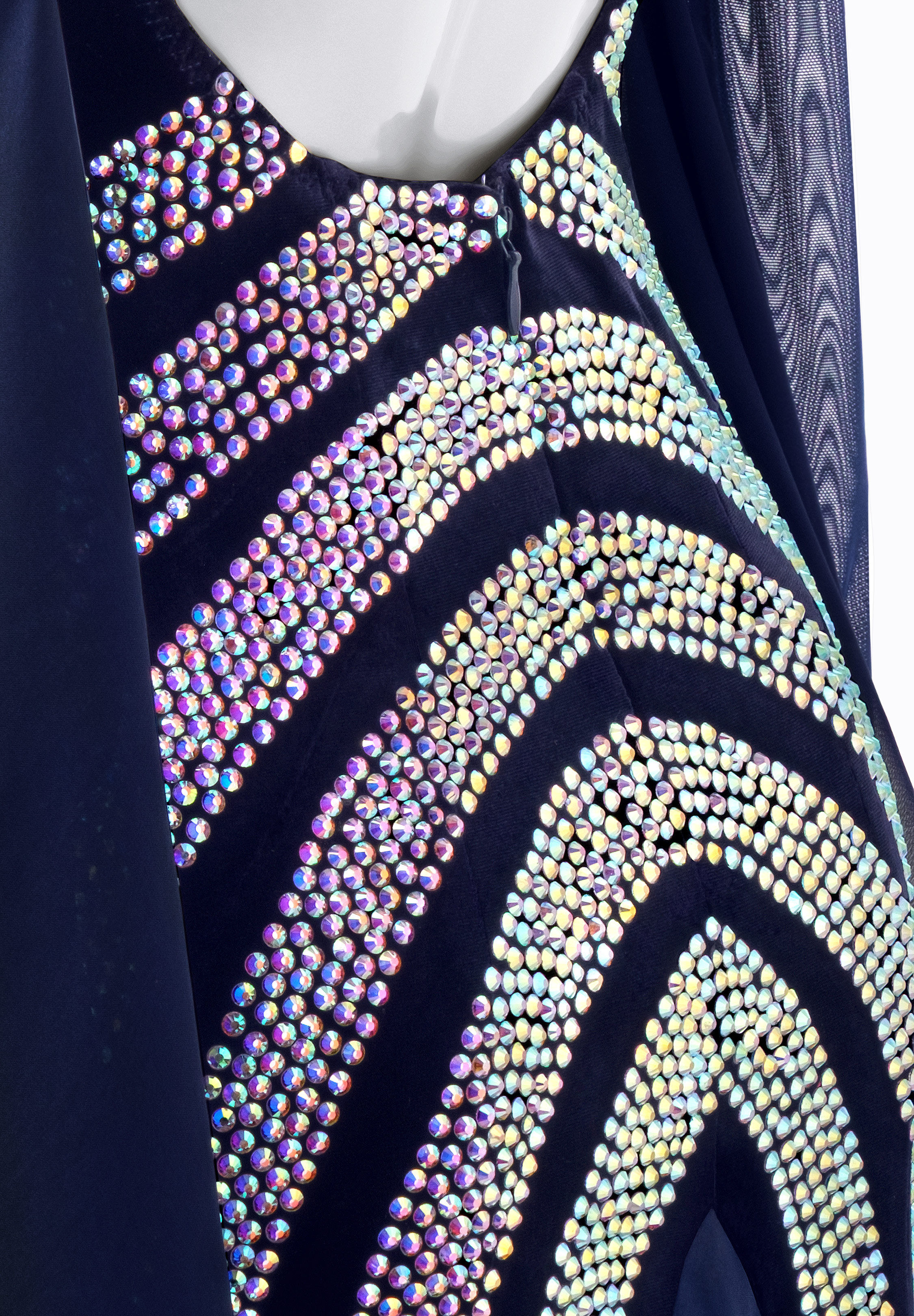 Midnight Velvet Ballroom Gown PR-B210046 | International Ballroom