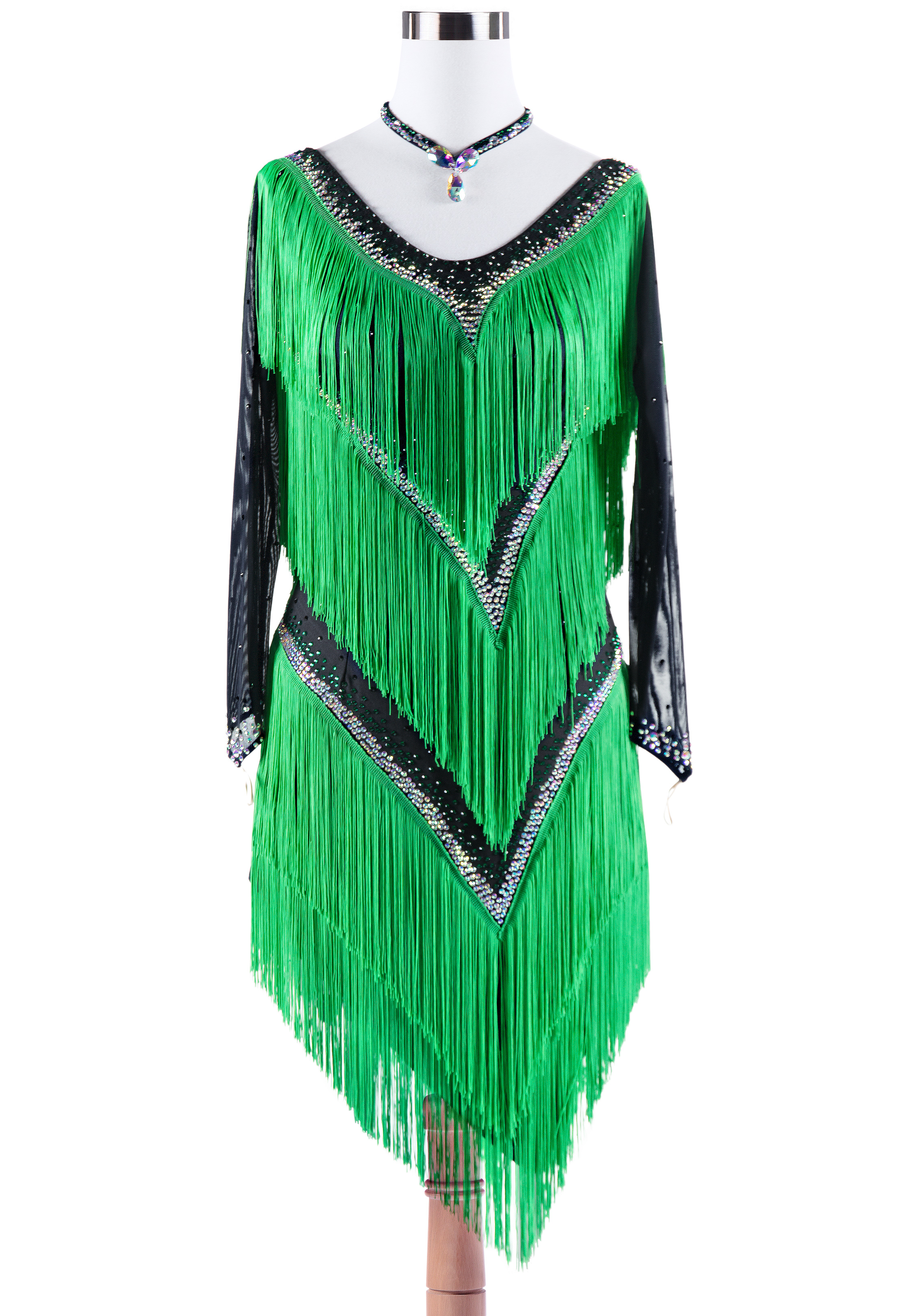 Passionate Multi Fringe Latin Dress VN-L5313 | International Latin