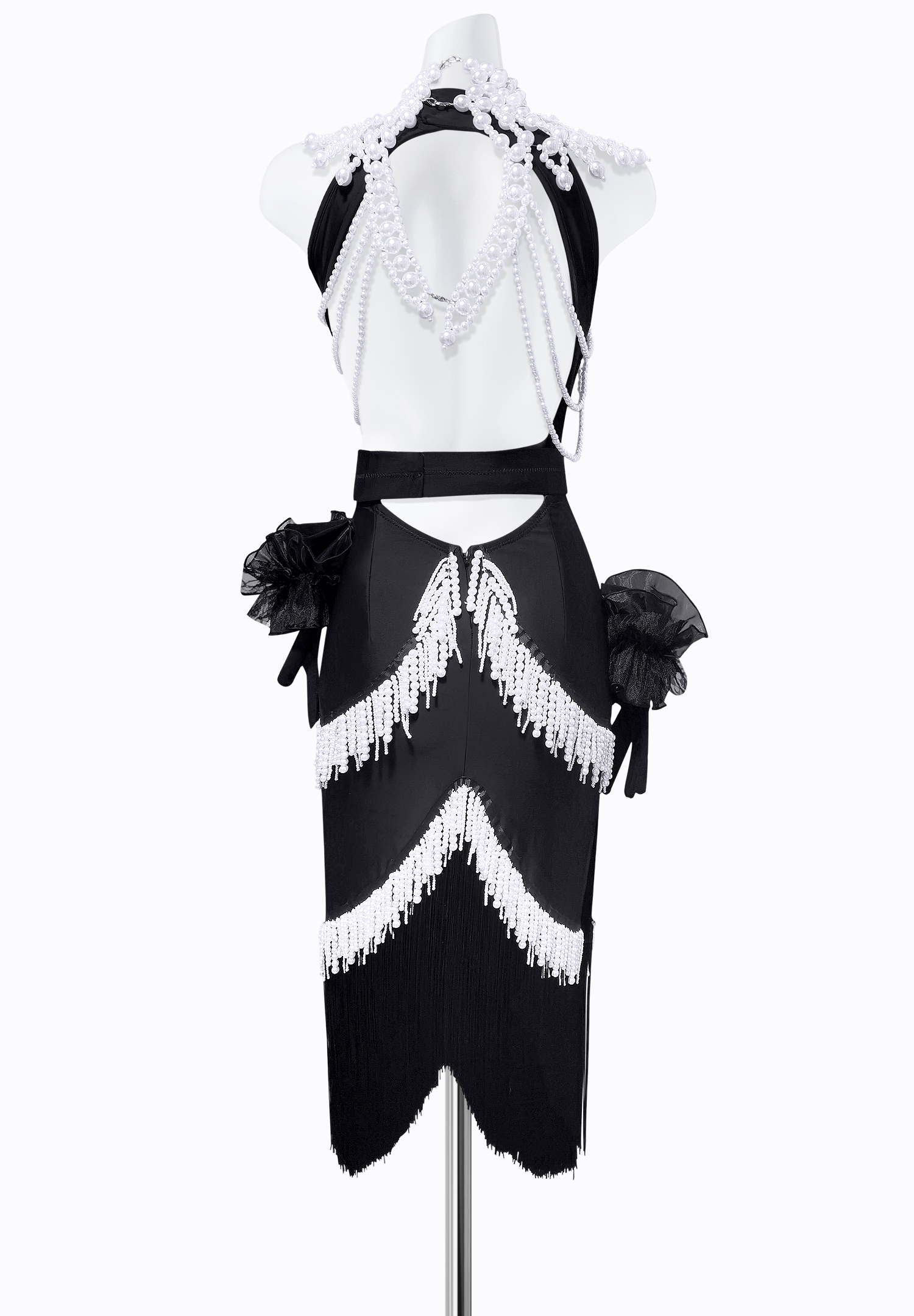 Pearl Elegance Latin Dress AML3410 | International Latin