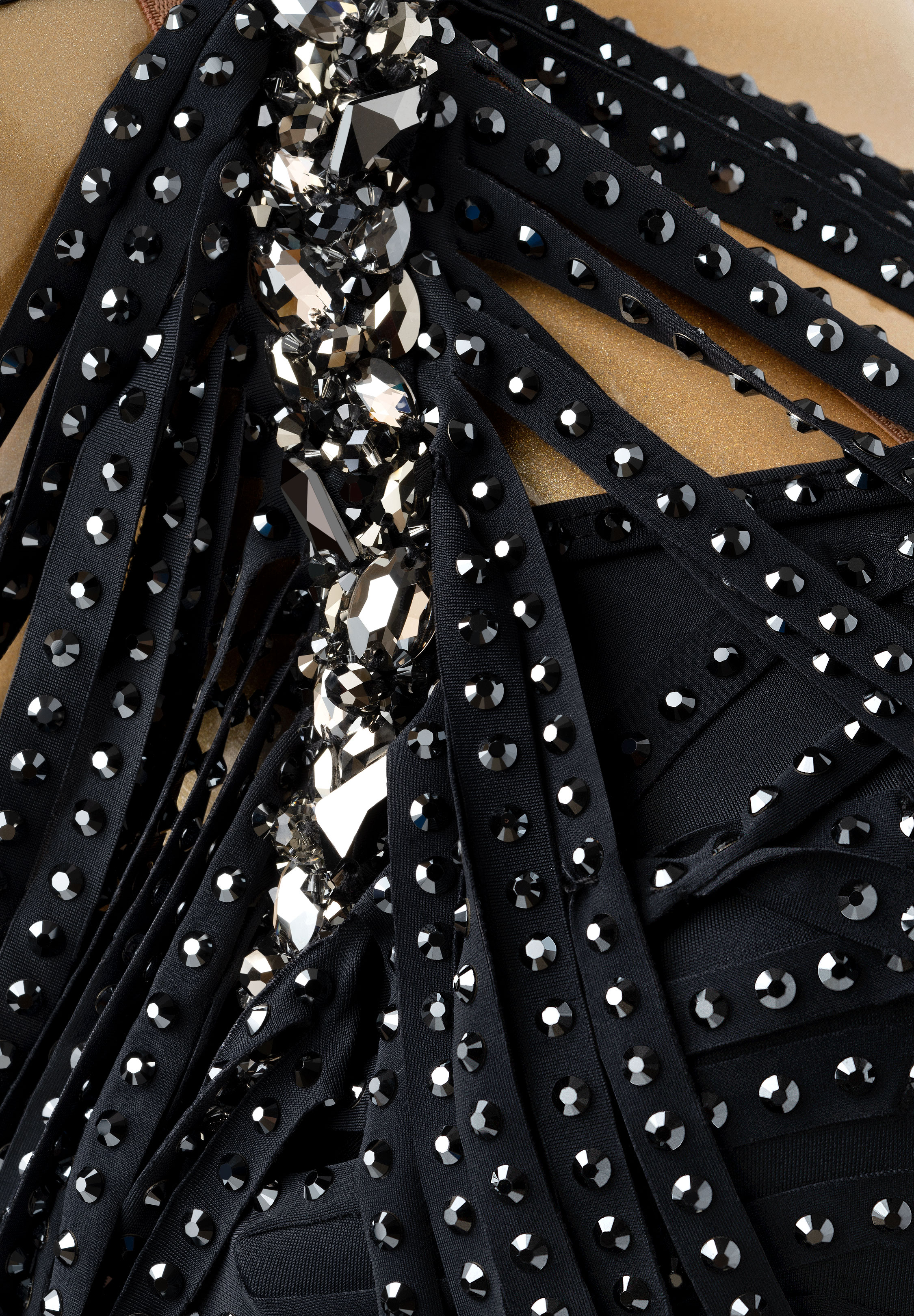 Sensu by Ina Stranded Crystal Latin Dance Dress | Competition Dress Ready