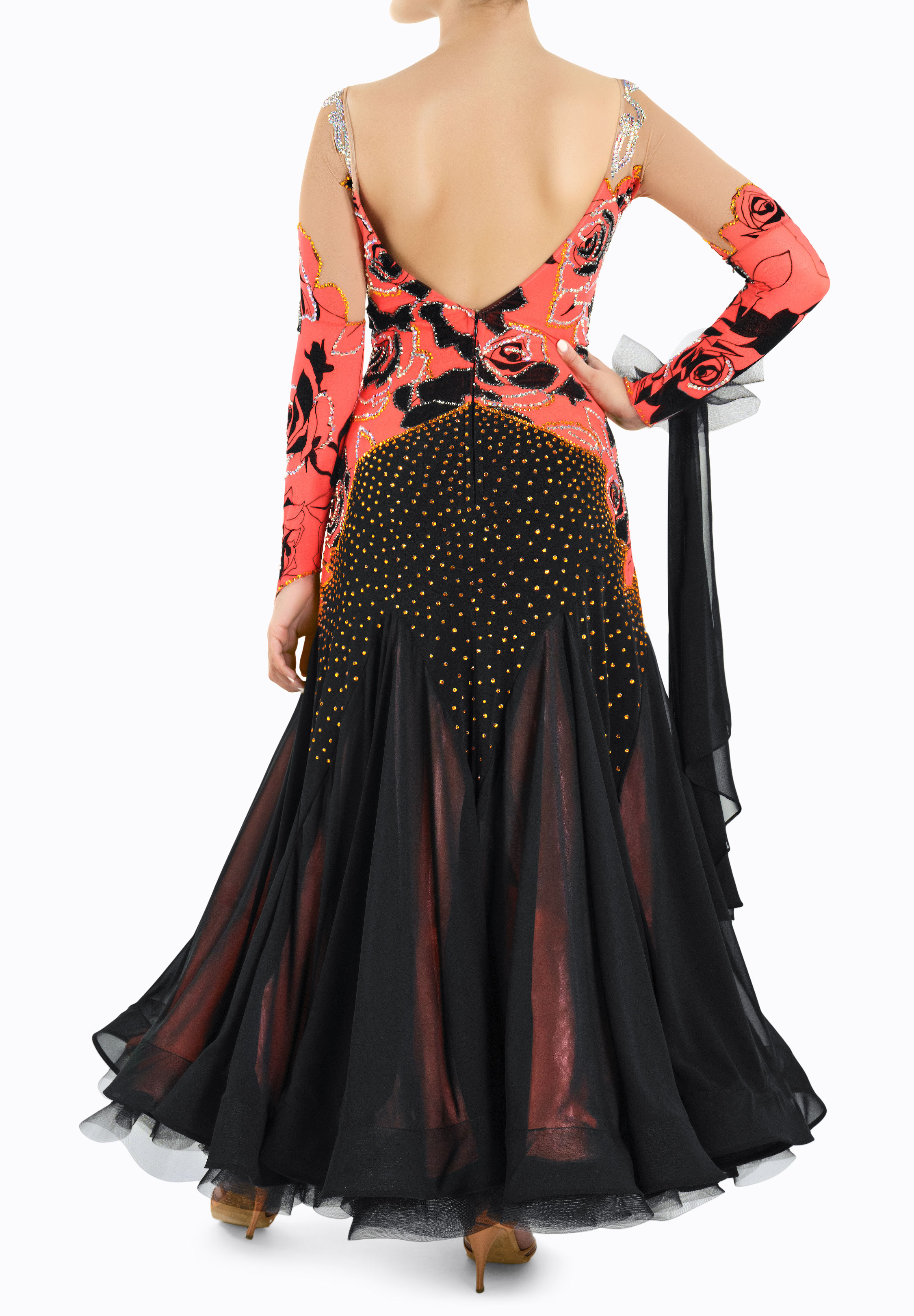 Divine Rose Ballroom Costume Bleco VB-B21004 | International Ballroom