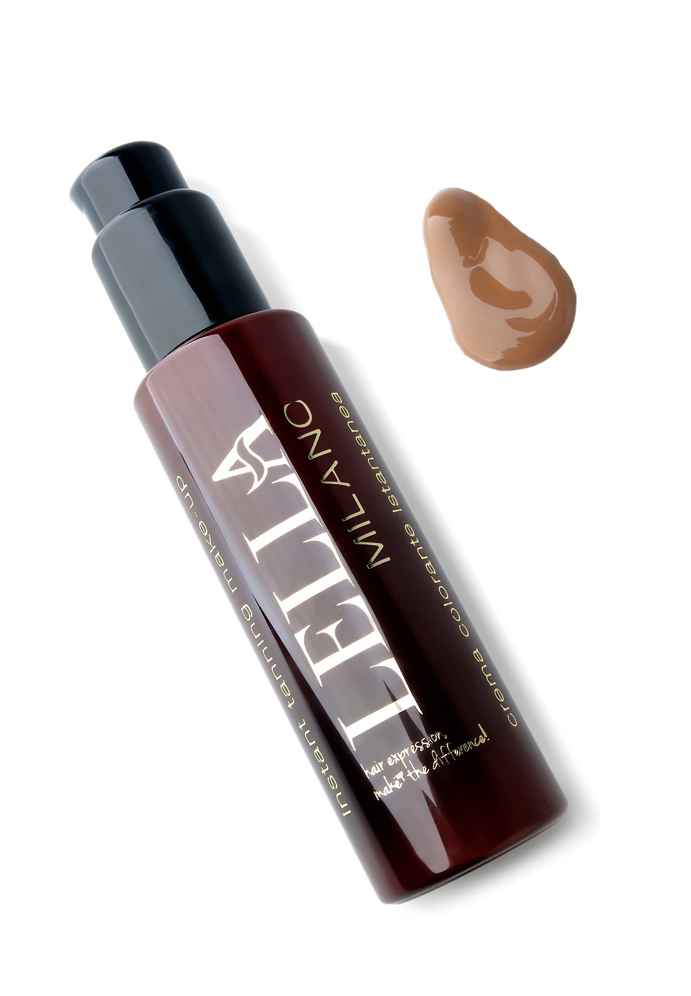 Lella Milano Tanner Set - Instant Tanner & Shimmer Powder | Self Tanning