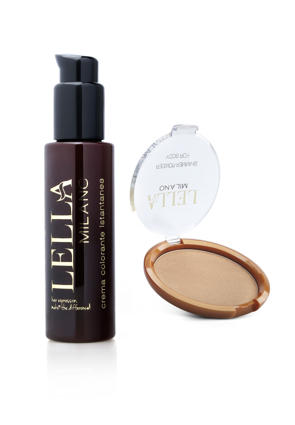 Lella Milano Tanning Makeup Set - Dark | Self Tanning