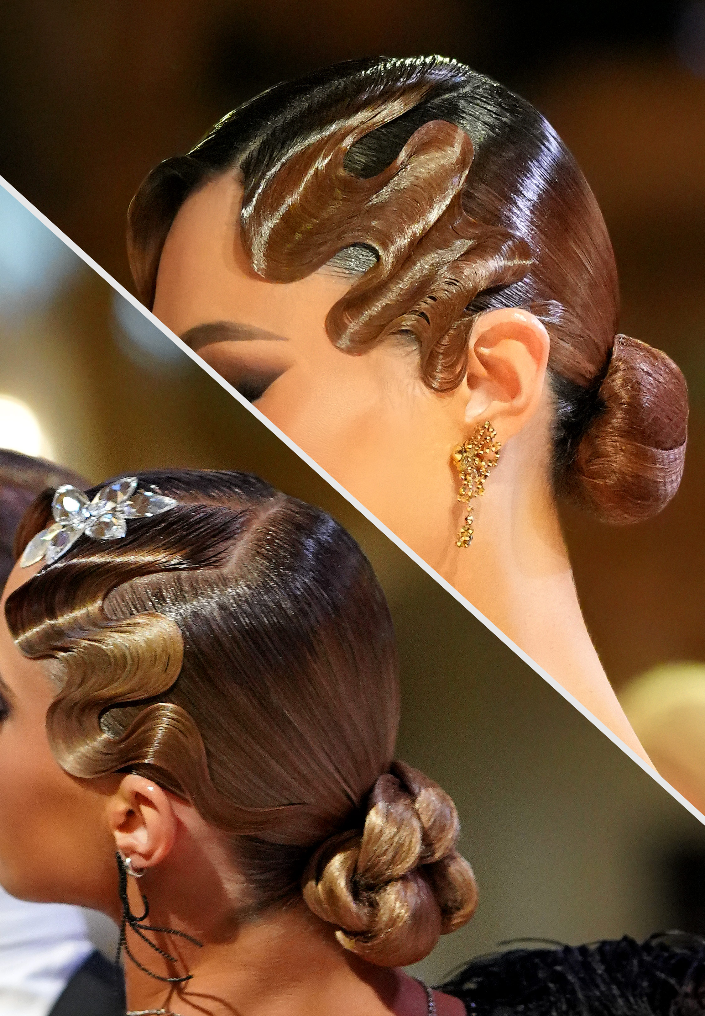 Mirror Effect Hair Gel with Comb | Hair Styling