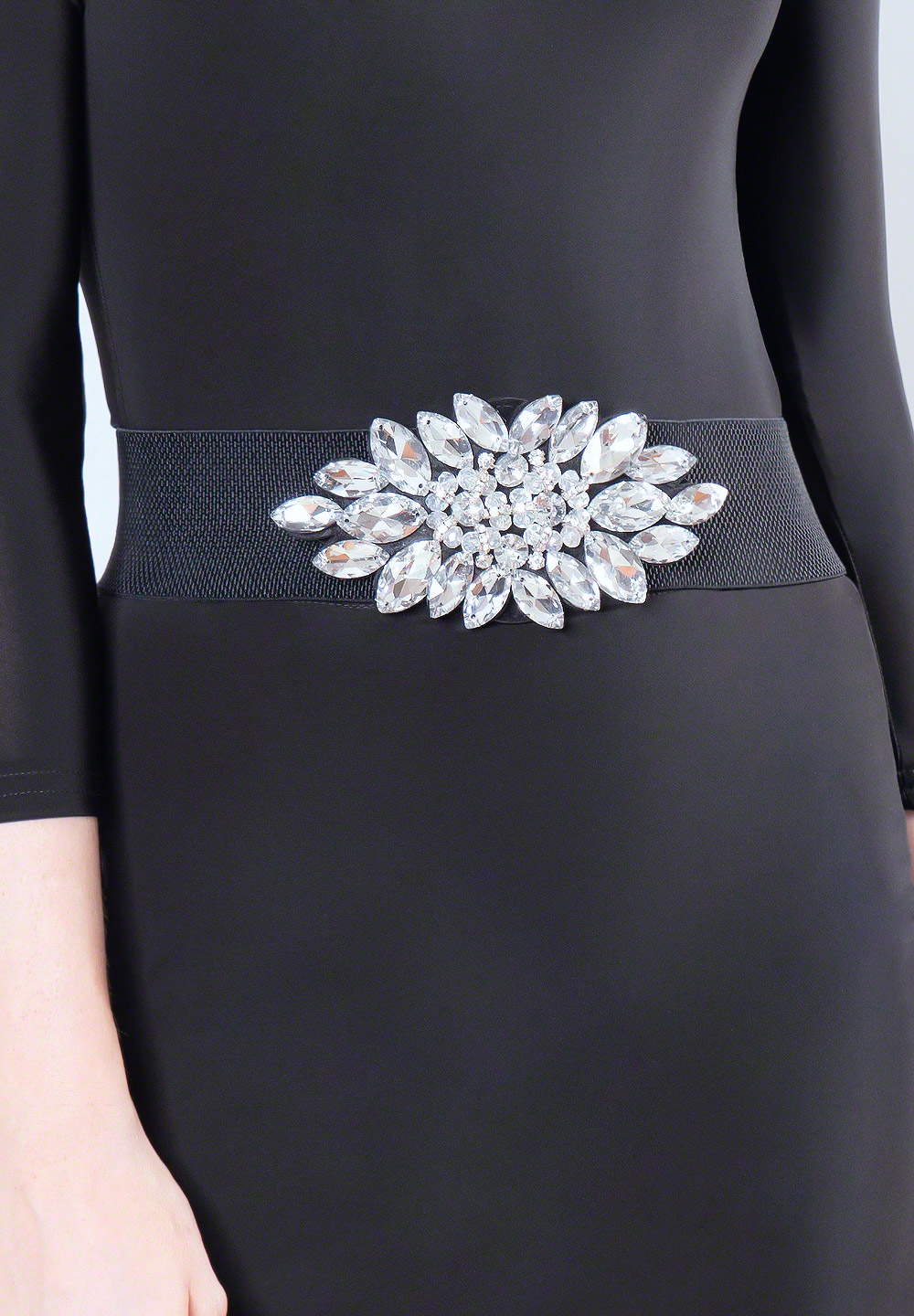 Dance America B902 - Rhinestone Elastic Belt | Dance Belts