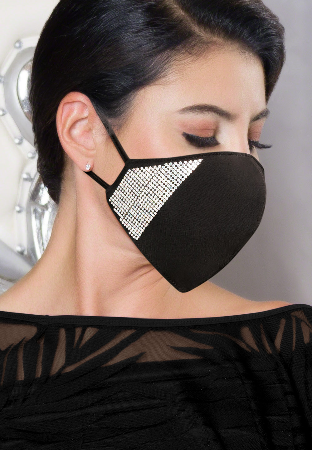 Dance America Rhinestone Protective Face Mask | Face Mask