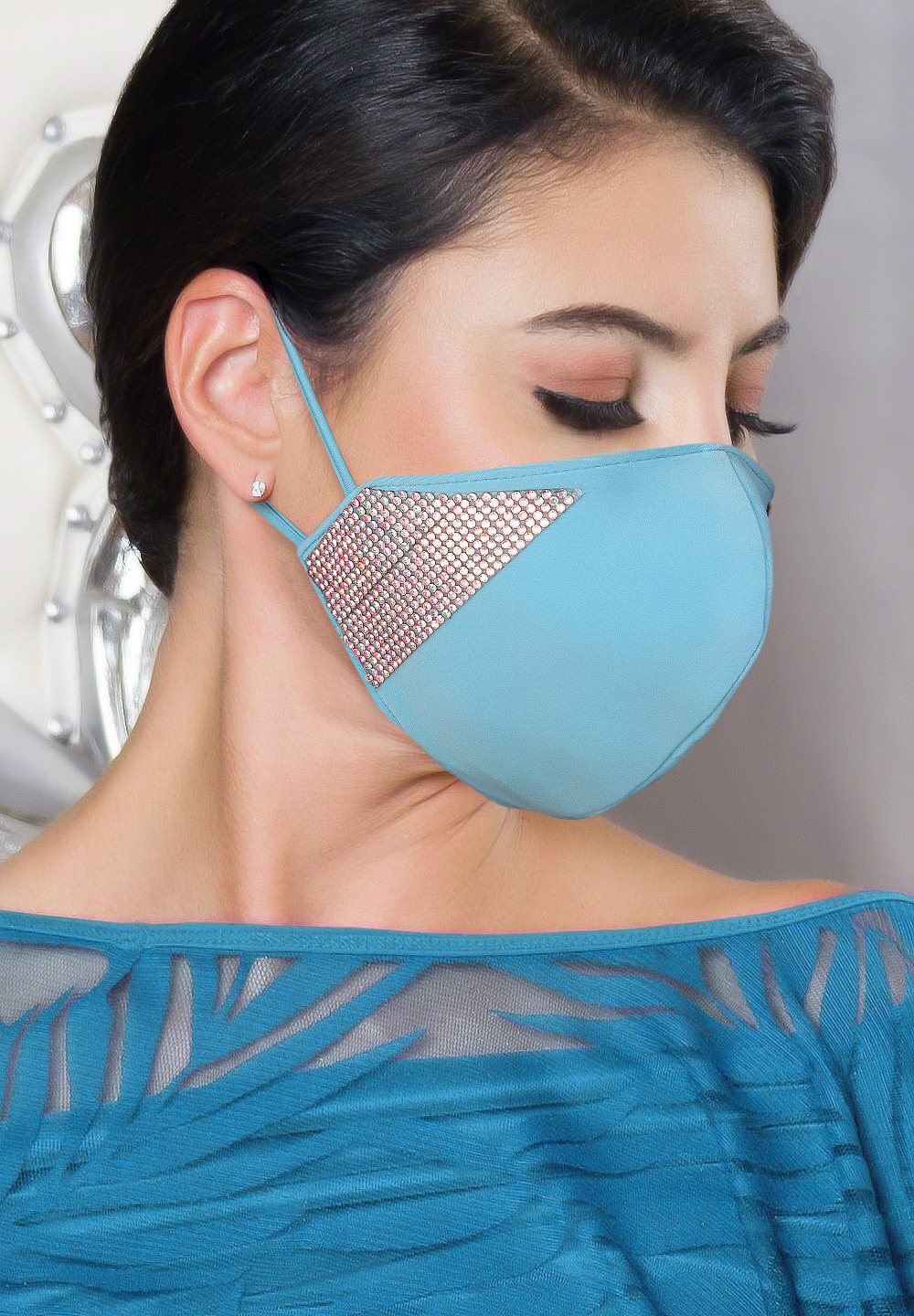 Dance America Rhinestone Protective Face Mask | Face Mask