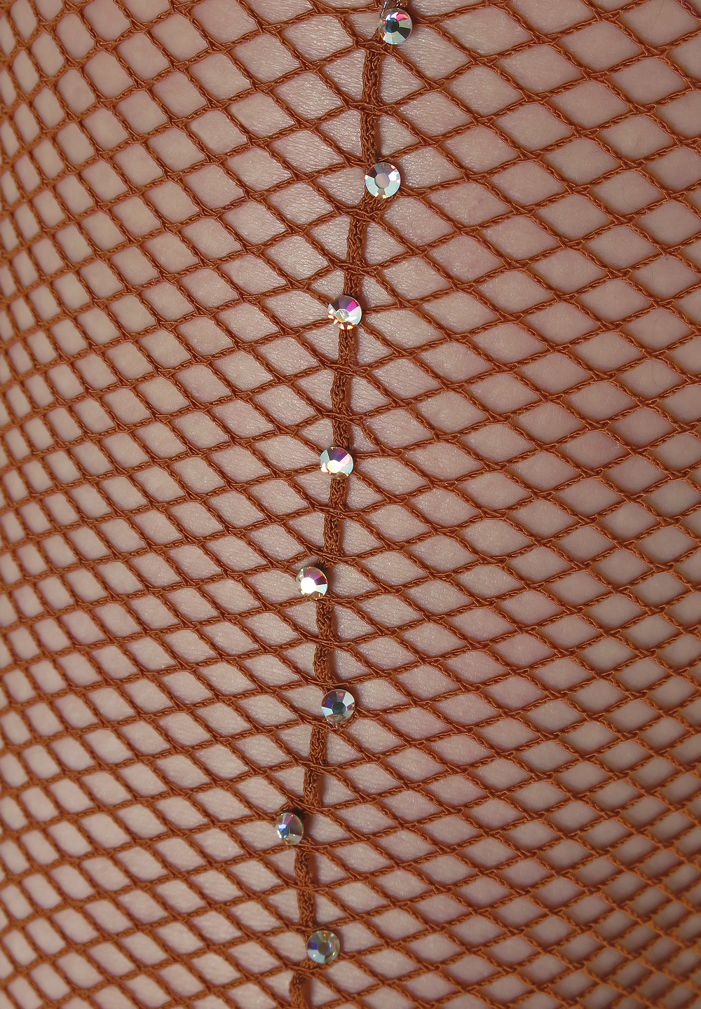 Crystallized Fishnet Tights - Swarovski Rhinestones on Capezio Tight ...