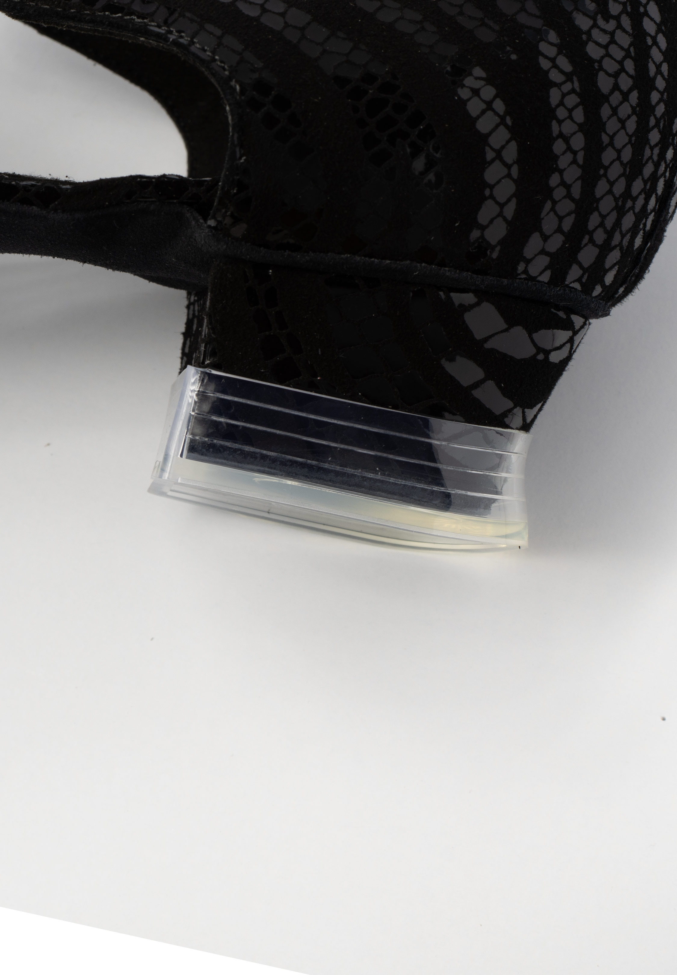 Glamour - Black-Red Rhinestone Eyelashes 593 | Eyelashes