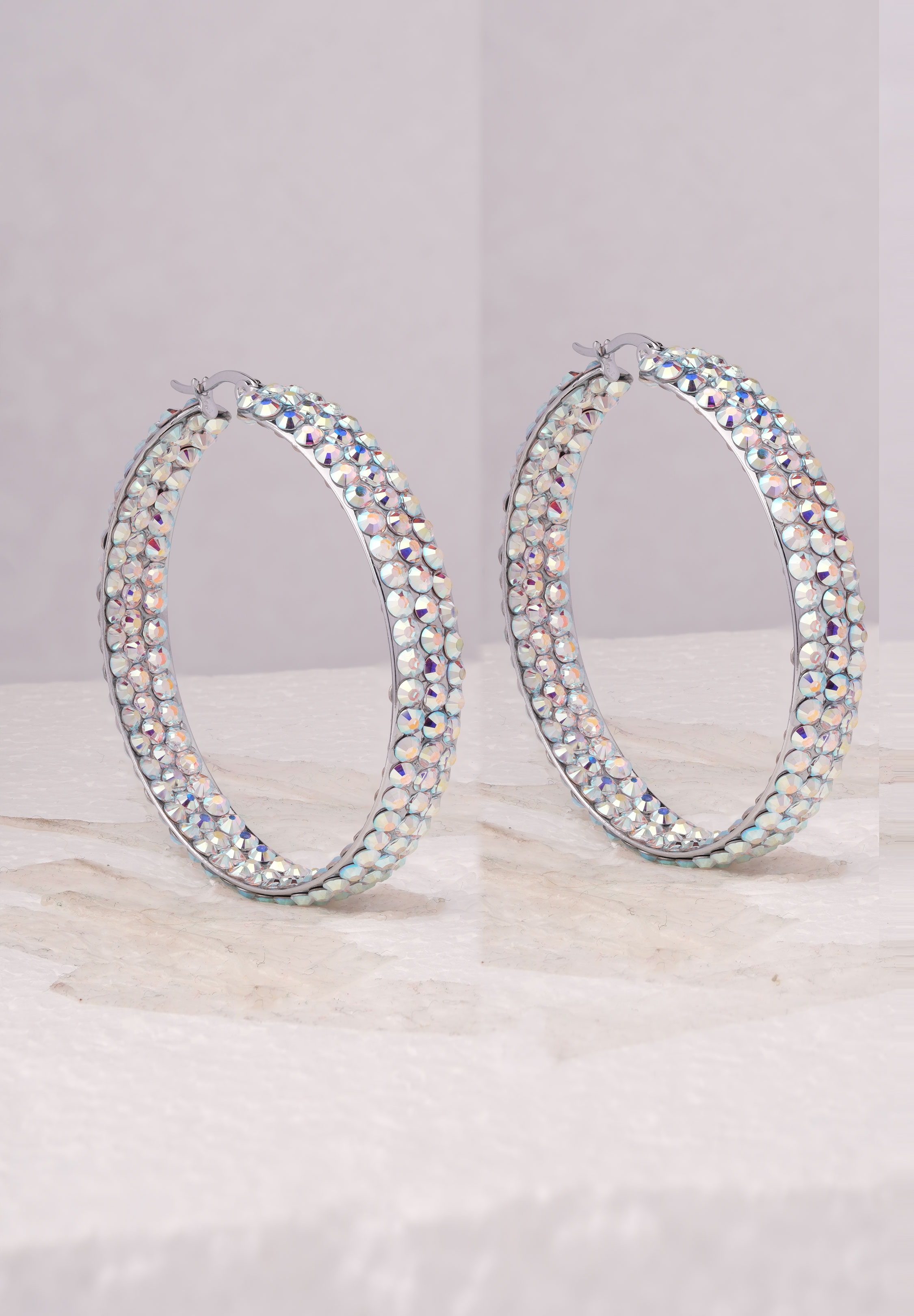 Starlight Edition - Black-Baby Pink Rhinestone Eyelashes 486 | Eyelashes