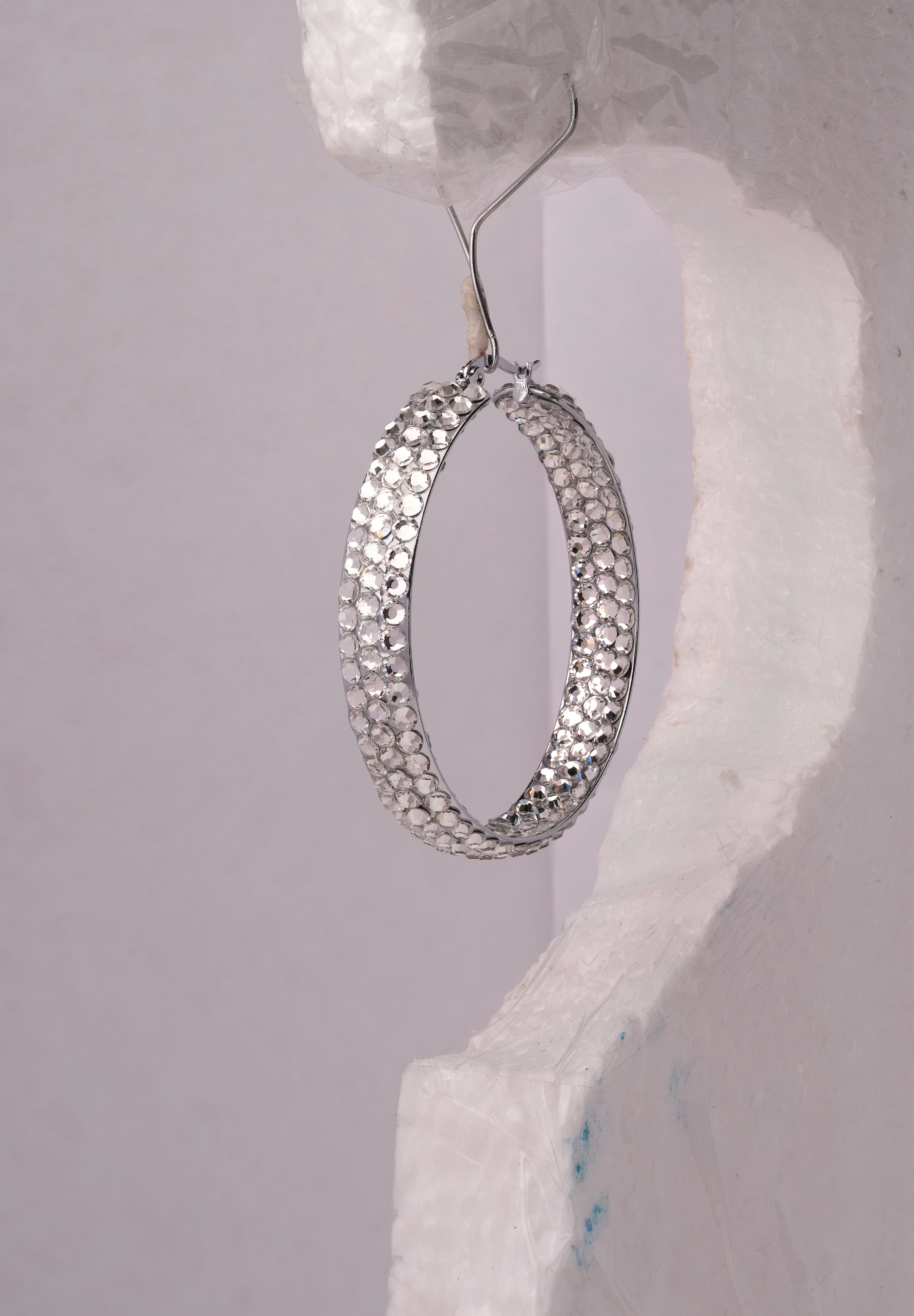 Starlight Edition - Black-White Rhinestone Eyelashes 485 | Eyelashes