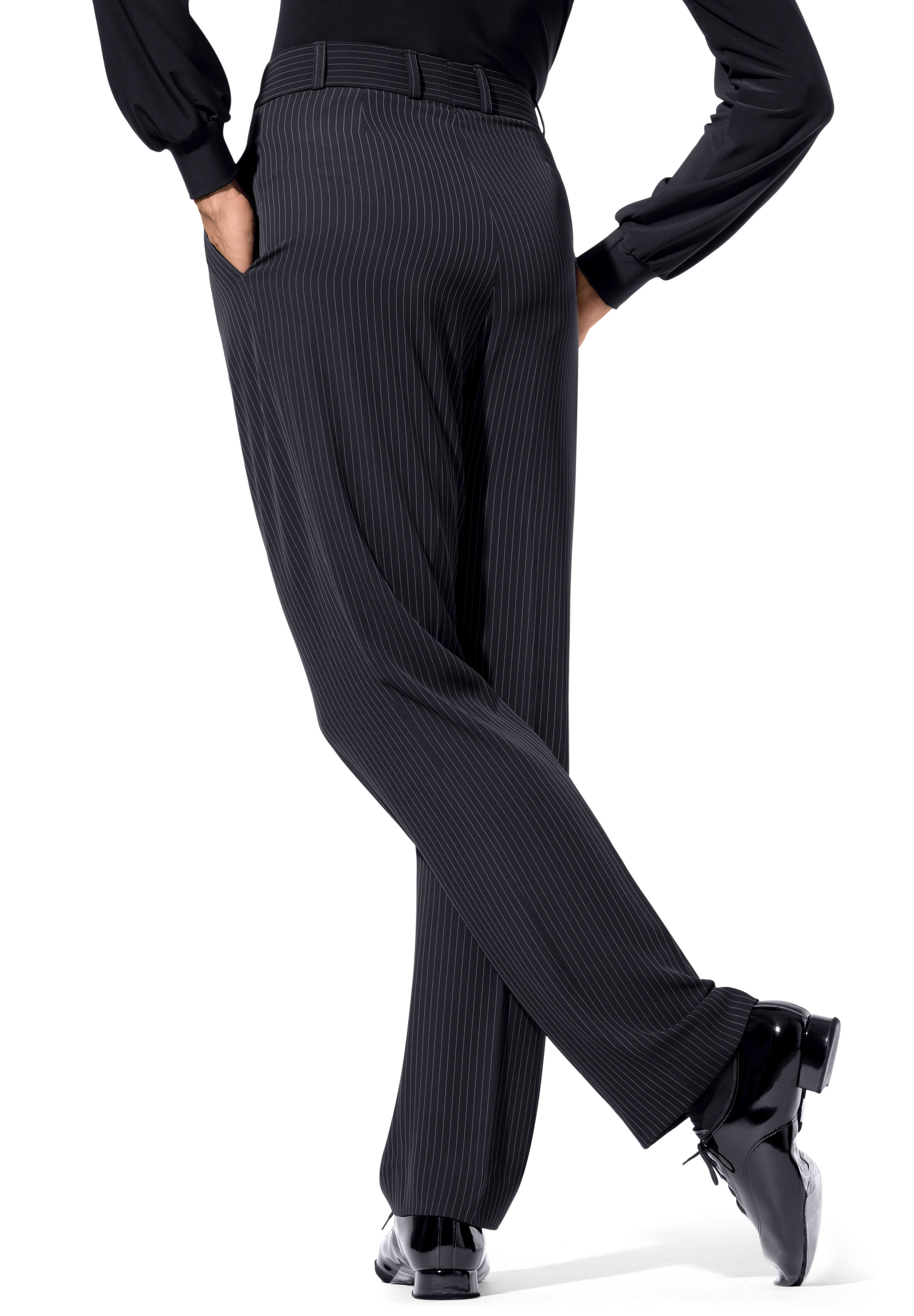 Armando Mens Pinstripe Trousers 00015 | Dancewear