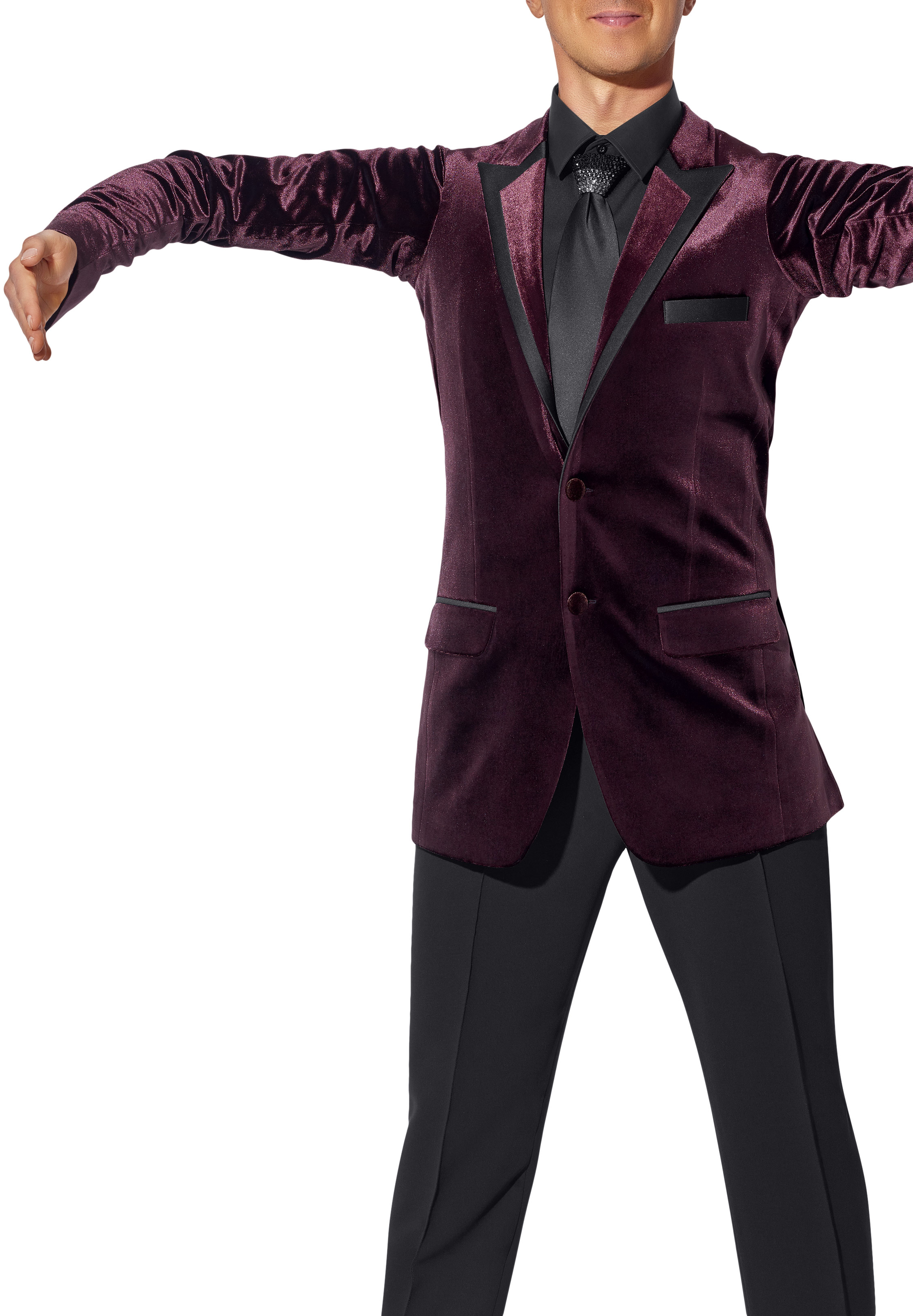 Asimu Royal American Smooth Jacket ASM-601 | Danceshopper