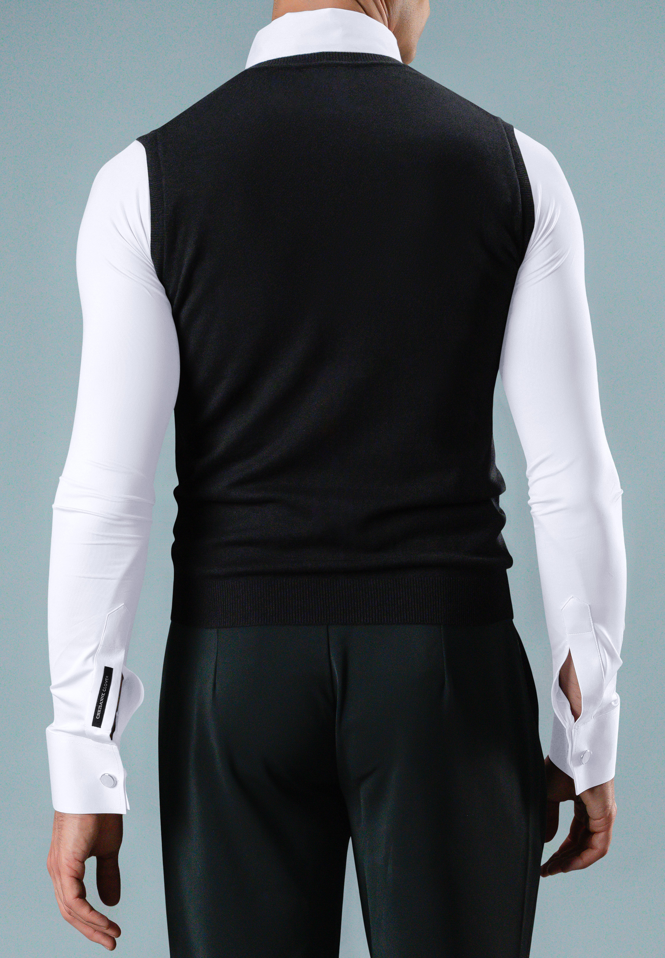 Chrisanne Clover Mens Round Neck Vest | Dancewear