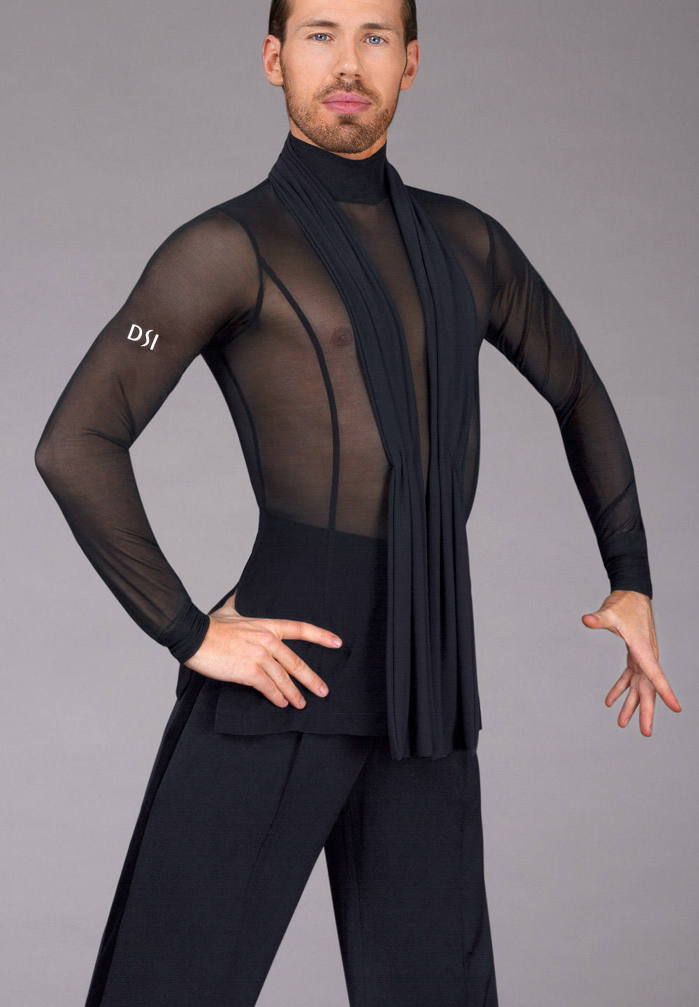 DSI Mens Lloyd Latin Shirt 4028 | Dancewear