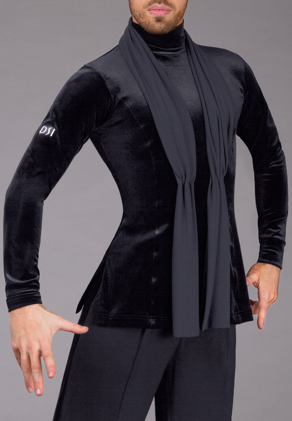 DSI Mens Lloyd Latin Shirt 4028 | Dancewear