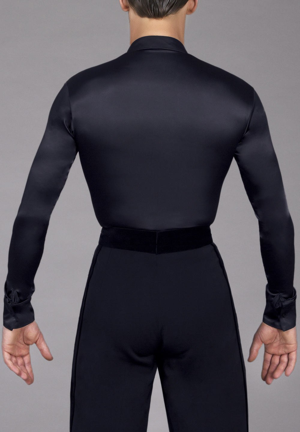 DSI Satin Mens Latin Shirt | Dancewear