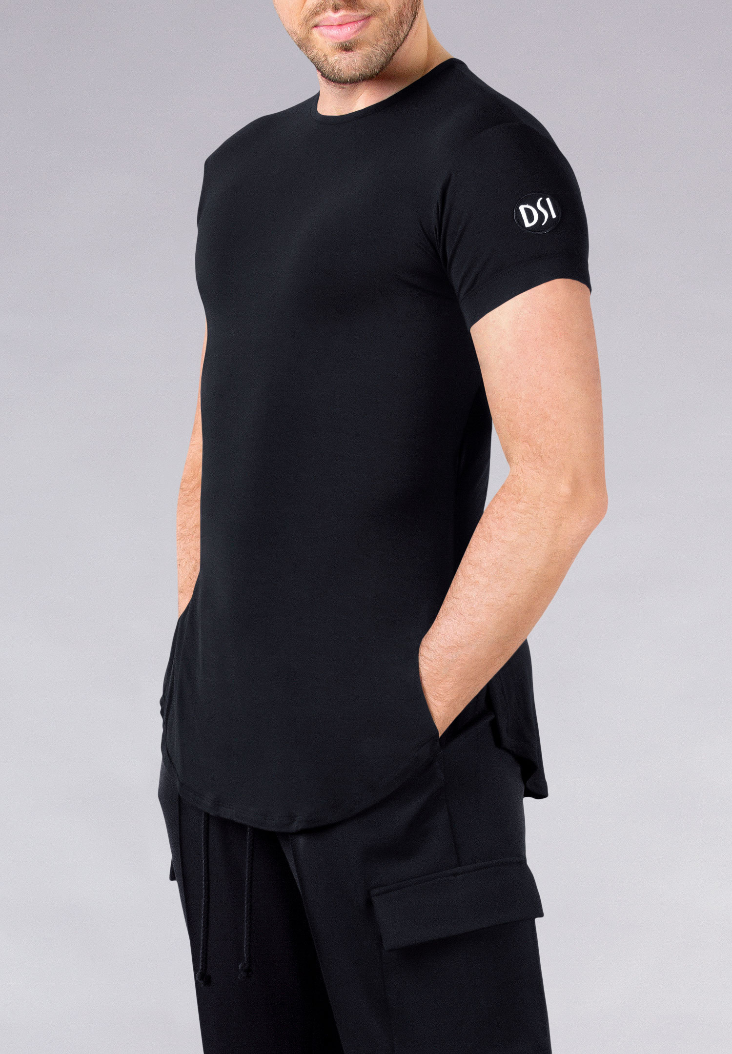 DSI Mens Slim Fit Practice T-Shirt 4018 | Dancewear