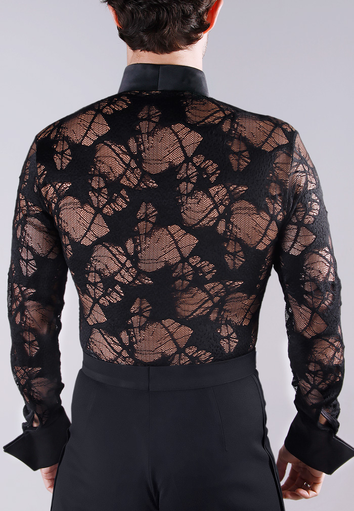 DSI Mens Danny Latin Dancing Shirt | Latin Shirt