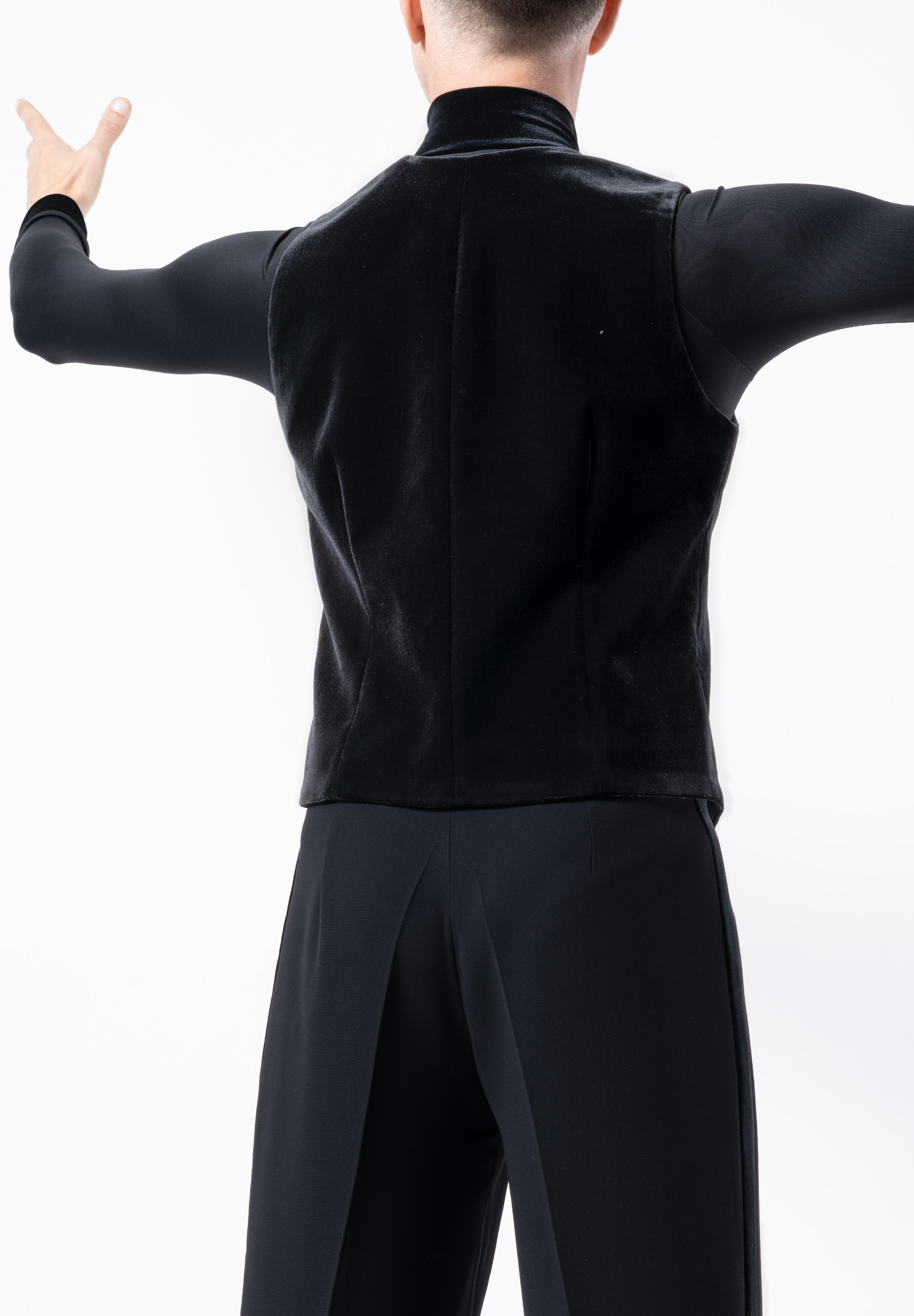 DZ Pin Stripe Ballroom Vest | Dancewear