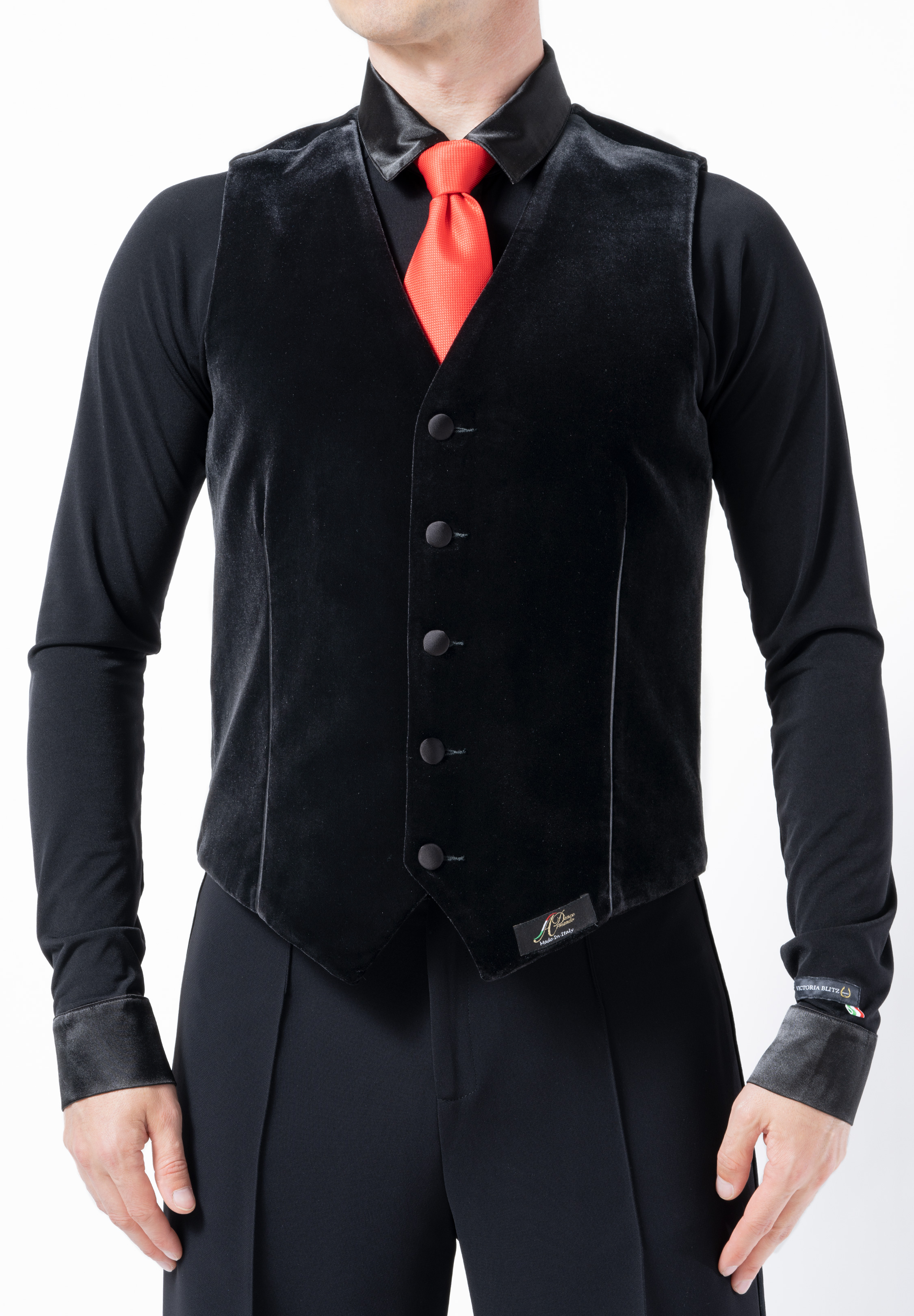 DZ Pin Stripe Ballroom Vest | Dancewear