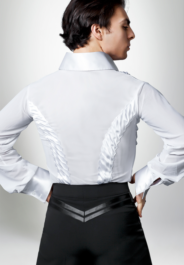 Dancemo Mens Latin Dance Body Shirt 92024050 | Dancewear