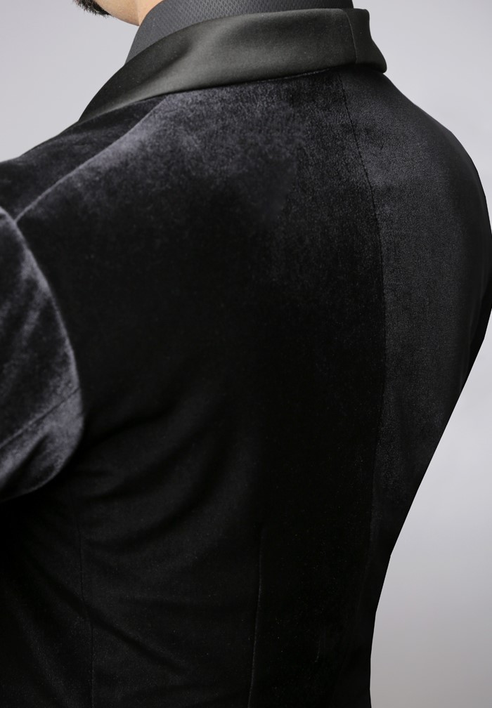 Dancemo Mens Double-breasted Ballroom Dance Jacket|Dancewear