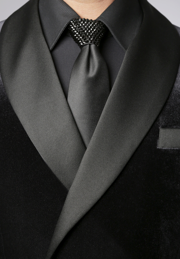 Dancemo Mens Double-breasted Ballroom Dance Jacket | Dancewear