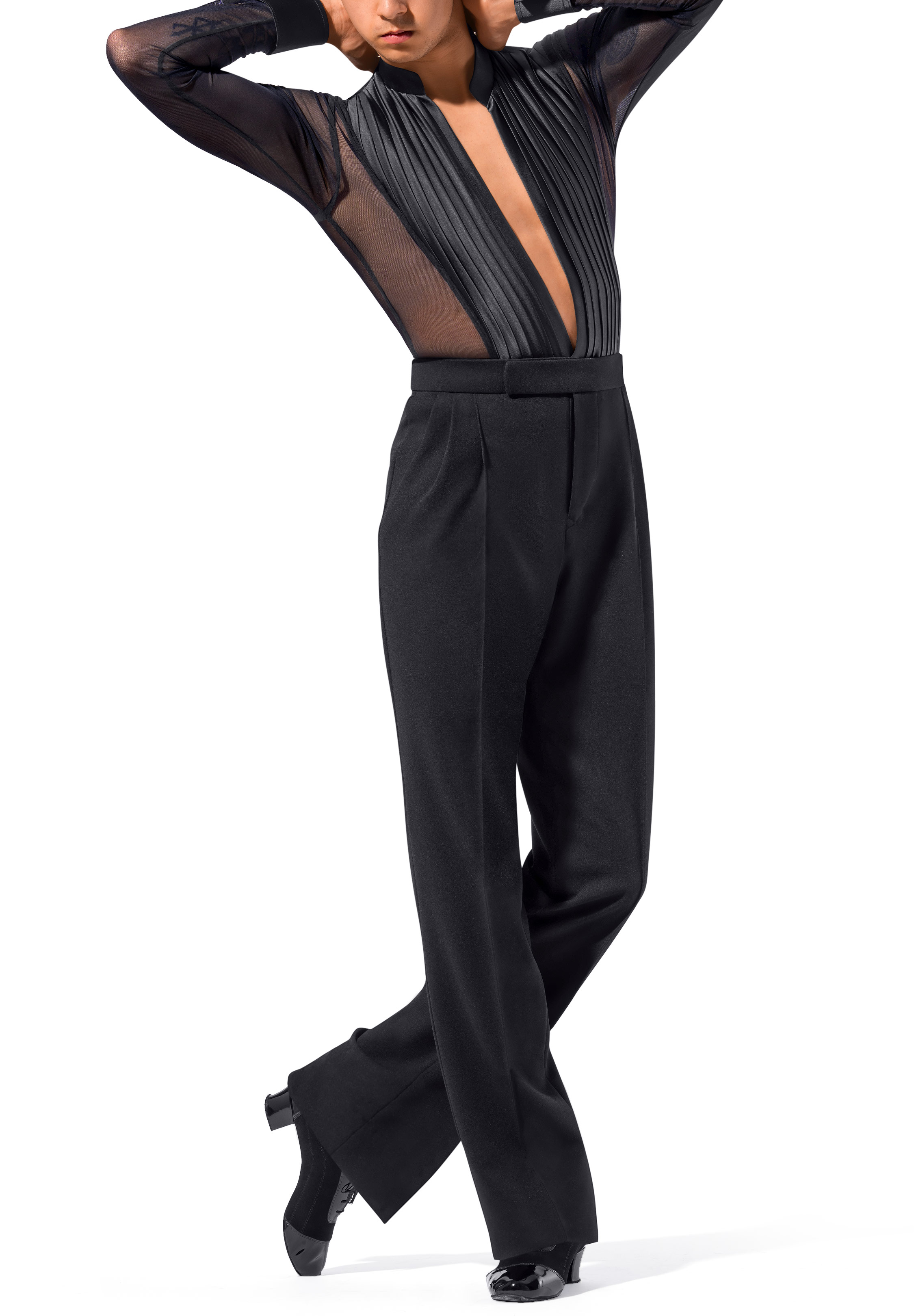 Flashdance Mens Latin Performance Shirt UOMO 1041 | Dancewear