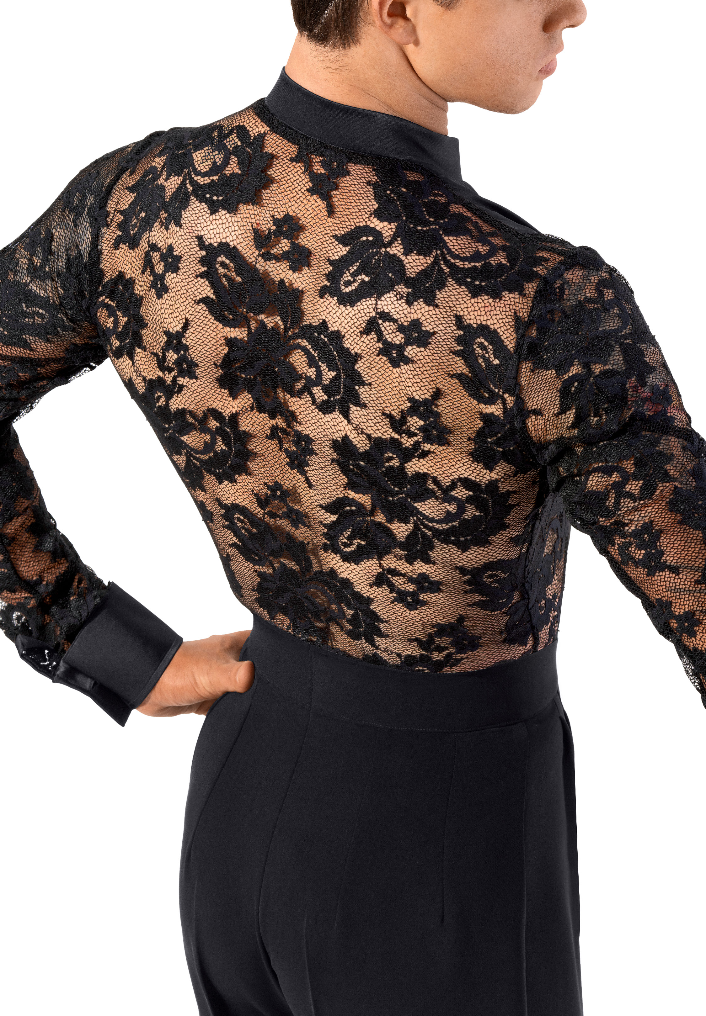 Flashdance Mens Latin Performance Shirt UOMO 1051 | Dancewear