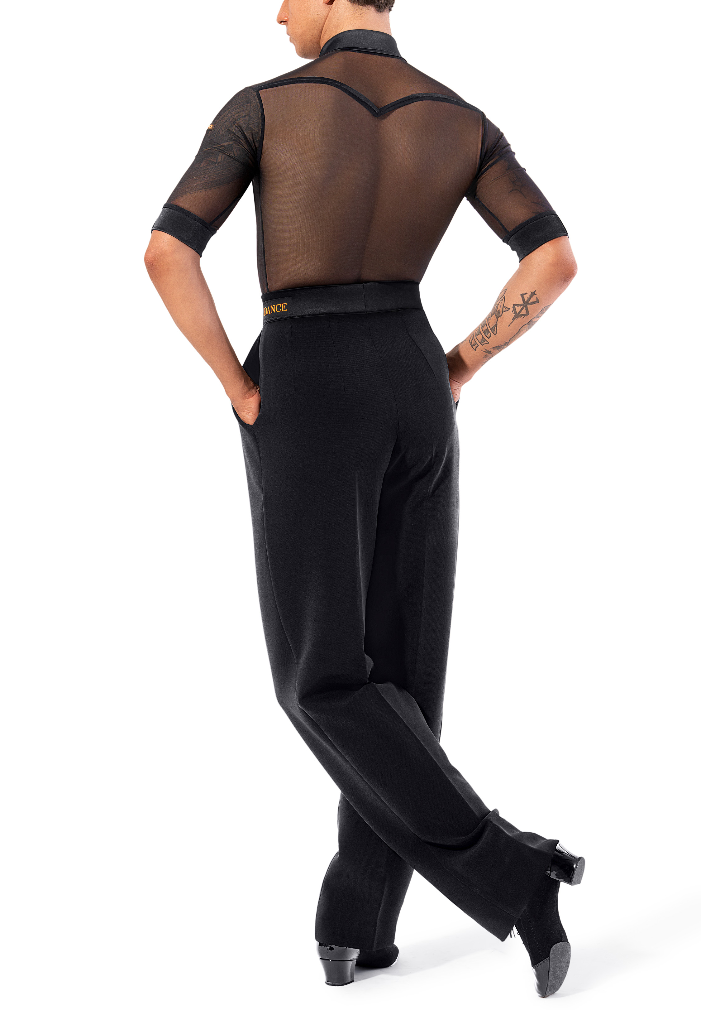 Flashdance Mens Latin Performance Shirt UOMO 1052 | Dancewear