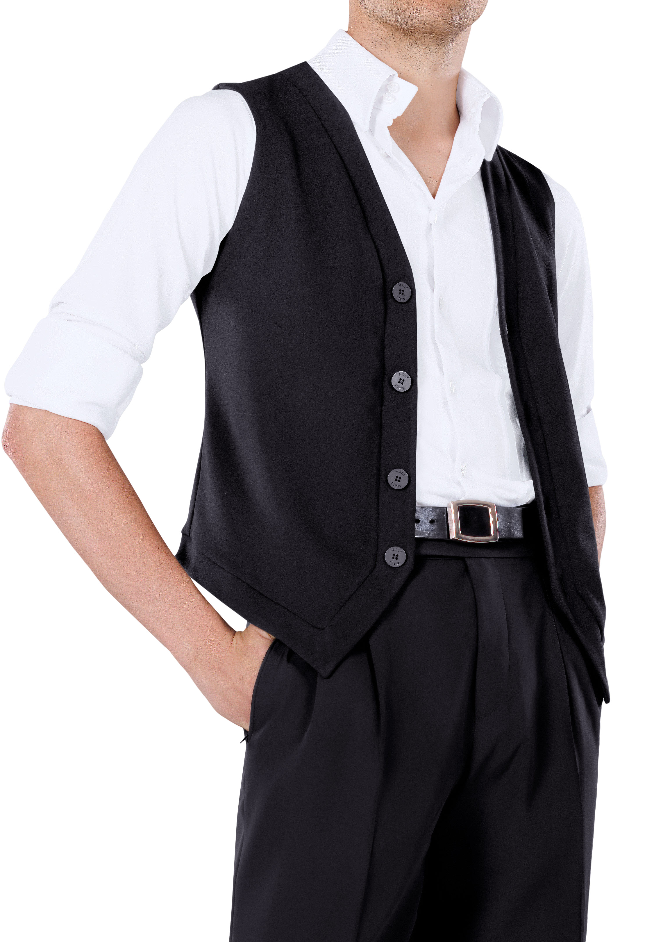 Maly Mens Ballroom Vest MF232301 | Dancewear