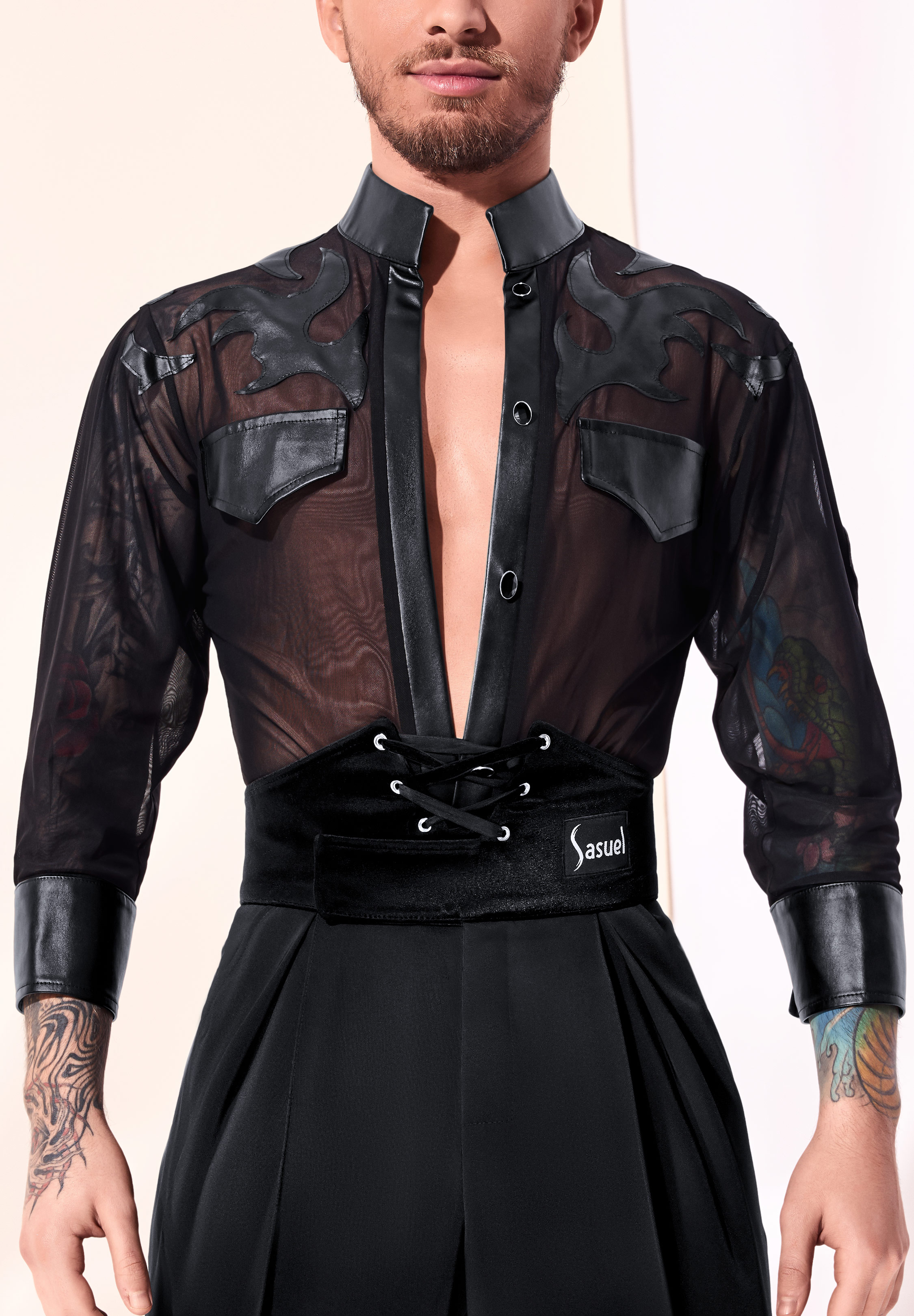 Sasuel Mens Latin Shirt Austin | Latin Shirt