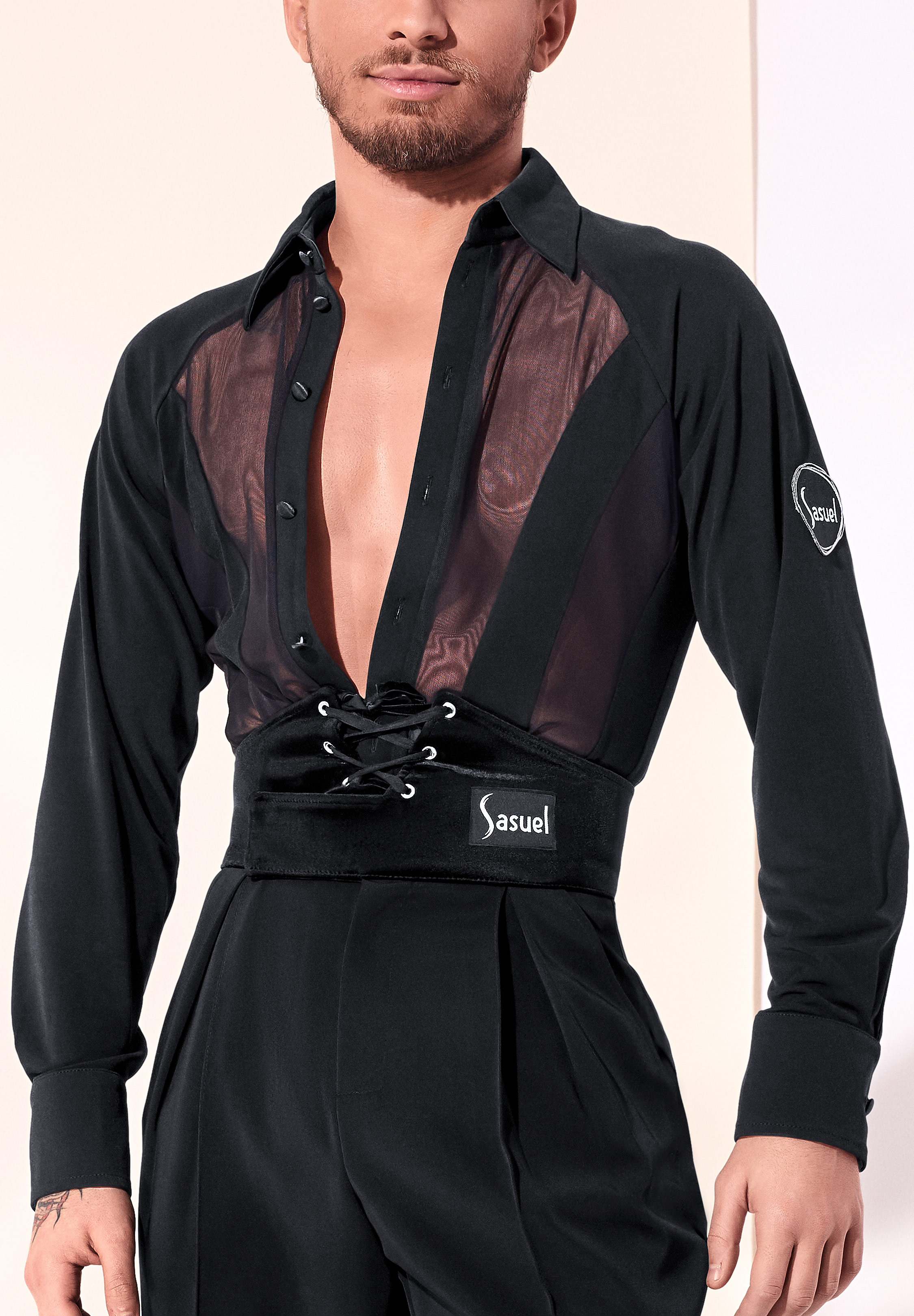 Sasuel Mens Latin Shirt Cameron | Latin Shirt