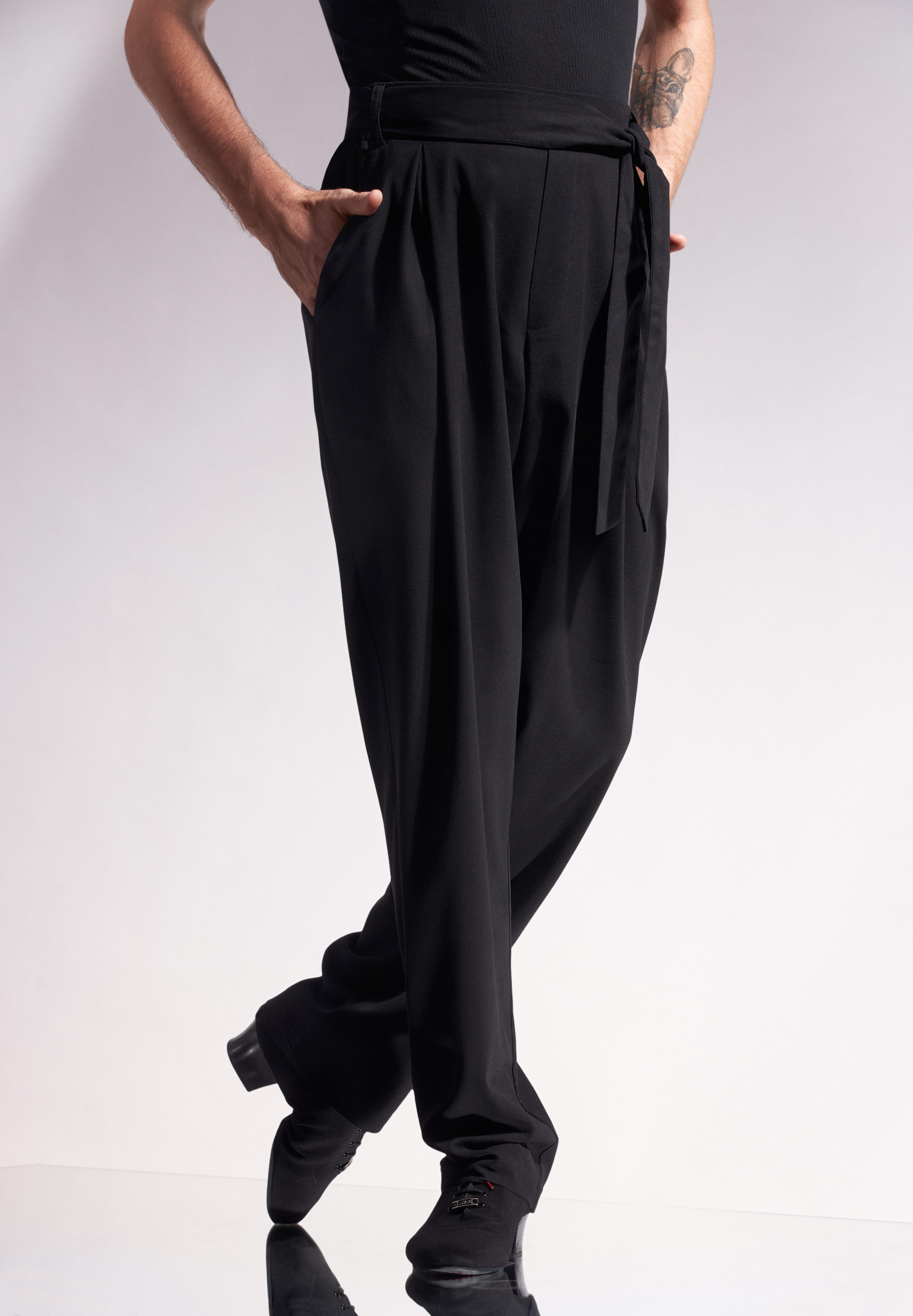 Sasuel Mens Linen Practice Pants | Dancewear