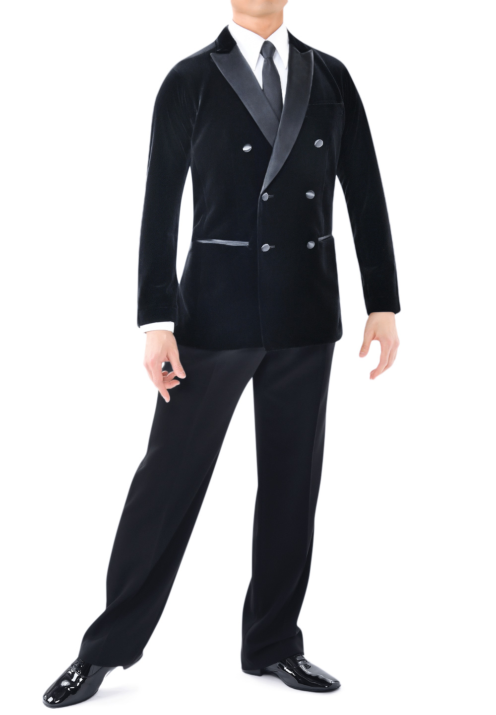 Taka Fitted Double Breasted Ballroom Jacket MJ19 | Dancewear