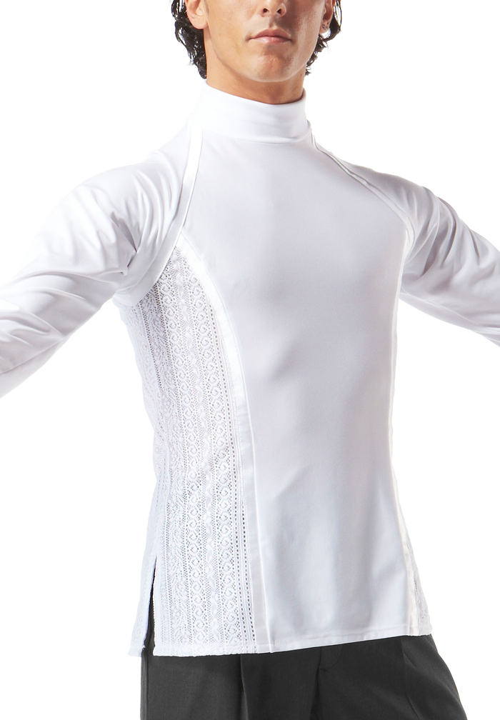 Taka Mens Lace Latin Shirt MS243 | Latin Shirt