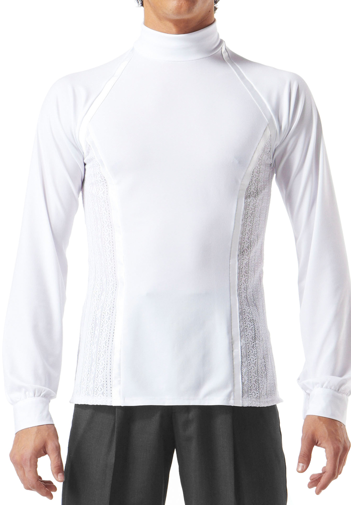 Taka Mens Lace Latin Shirt MS243 | Latin Shirt