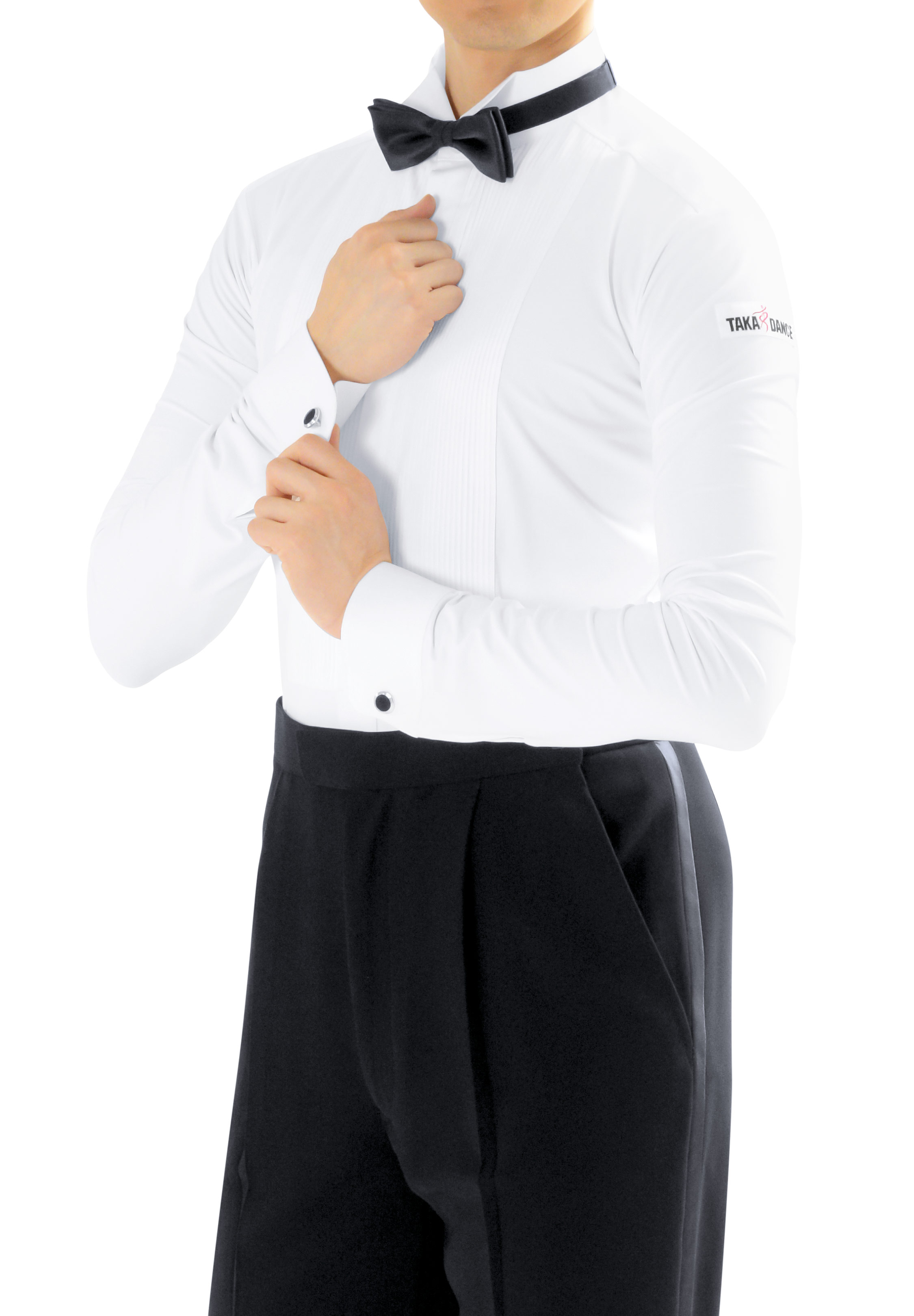 Taka Mens Ballroom Tuxedo Shirt MS343A | Dancewear