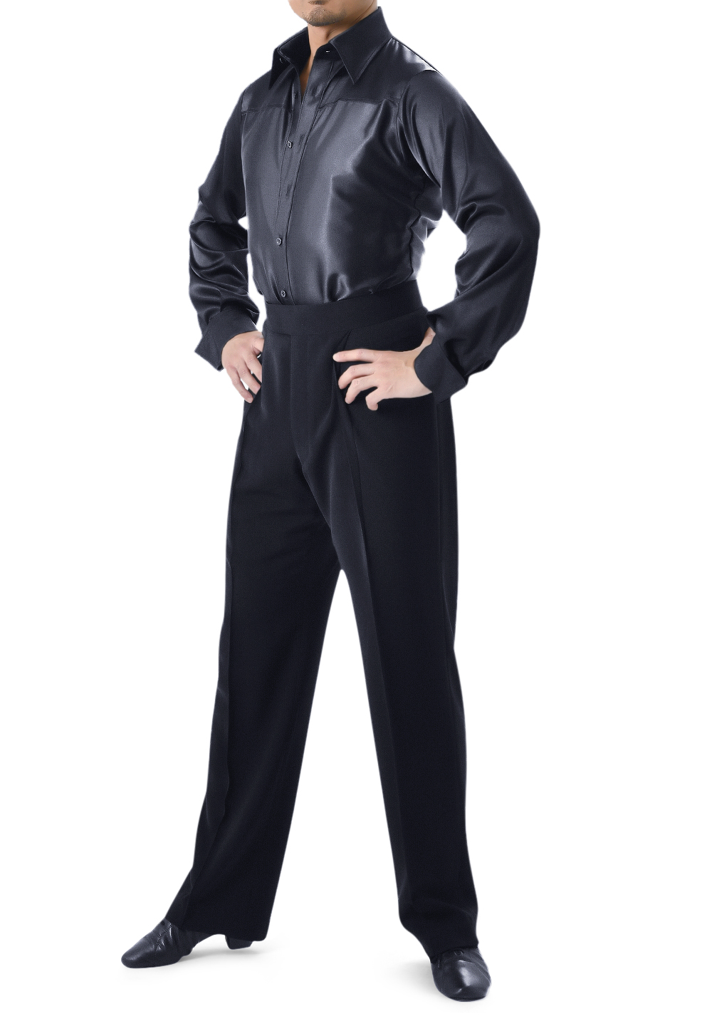 Taka Mens Satin Dance Shirt MS322 | Ballroom Shirt