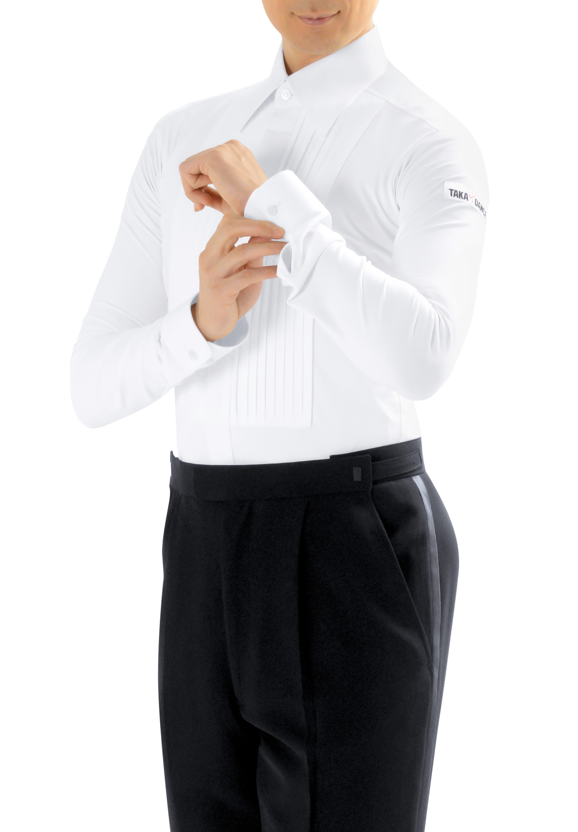 Taka Mens Tuxedo Dance Shirt MS340 | Dancewear
