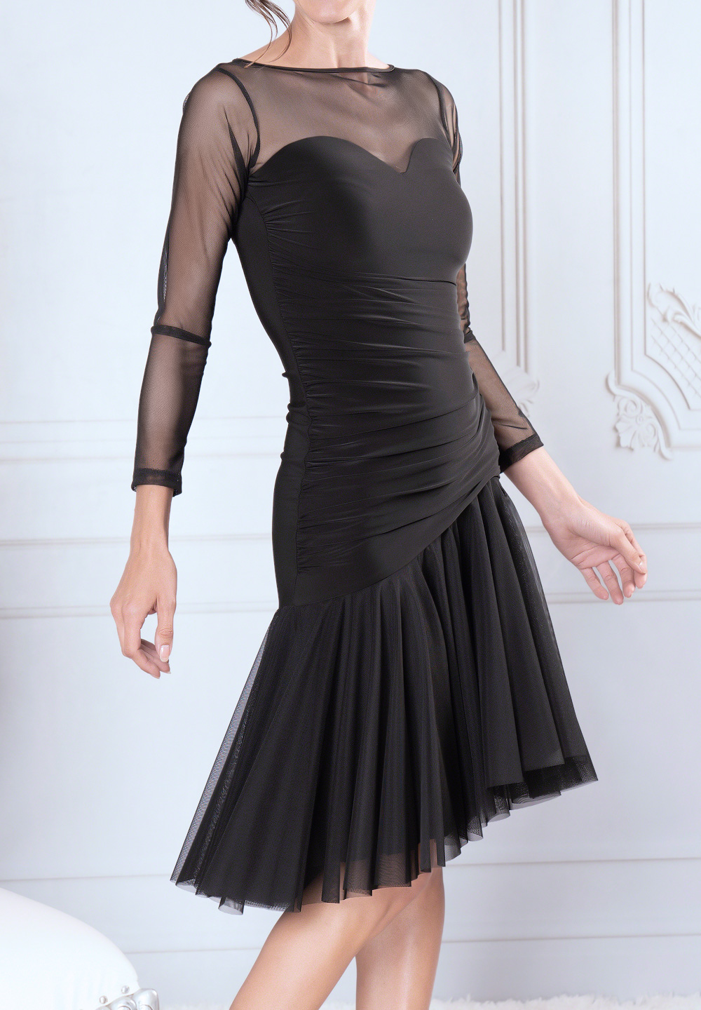 Dance America D907 - Short Ruched Sweetheart Dress | Dresses