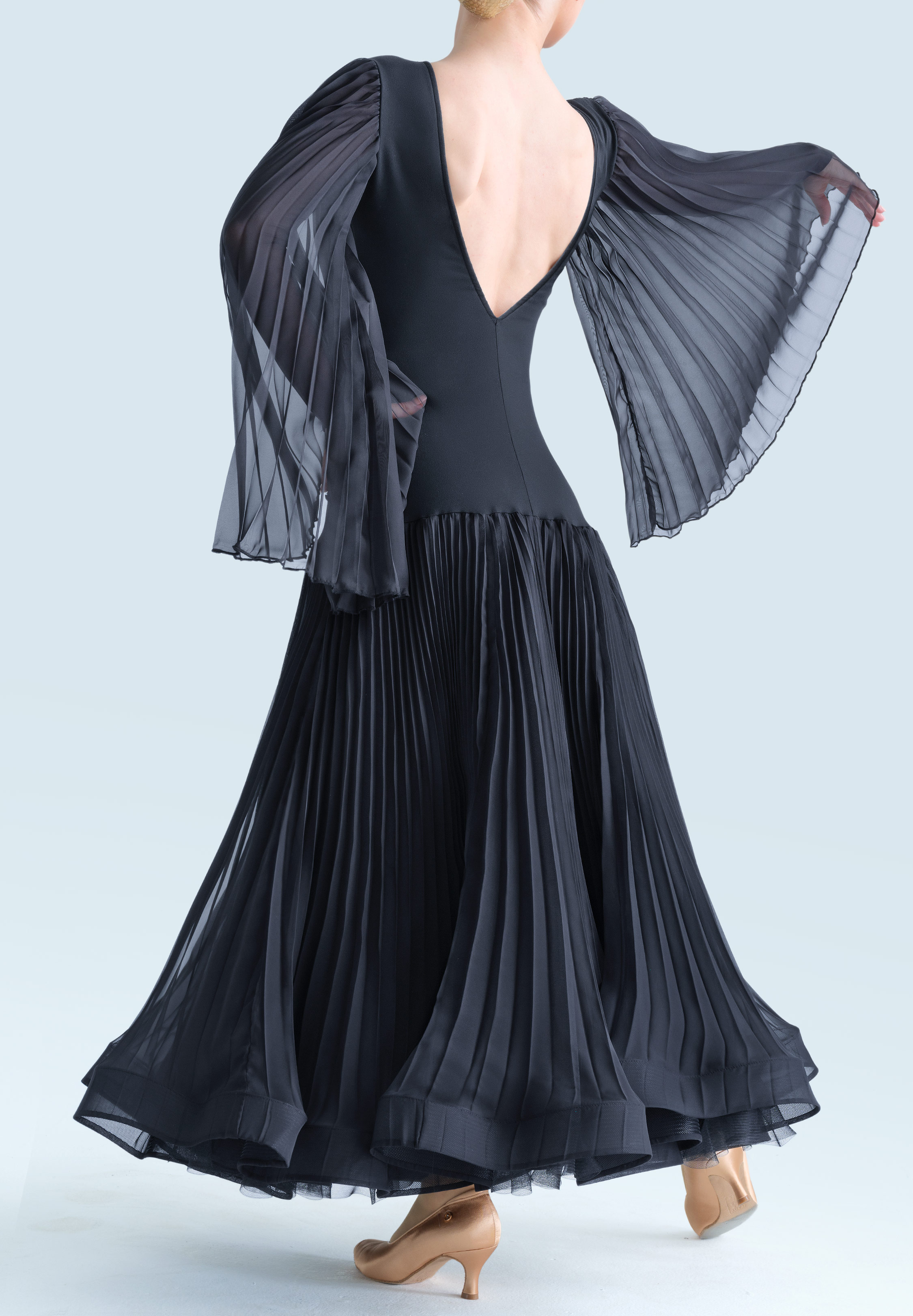 MF Pleated Dahlia Ballroom Dress M314 | Dresses